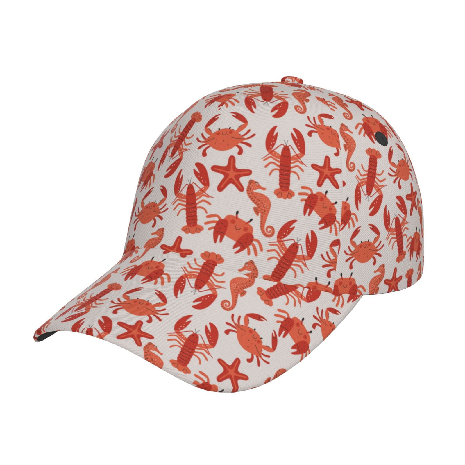 Baseball Cap, Sea Creatures Sun Hats for Men Women, Adjustable Golf Dad ...