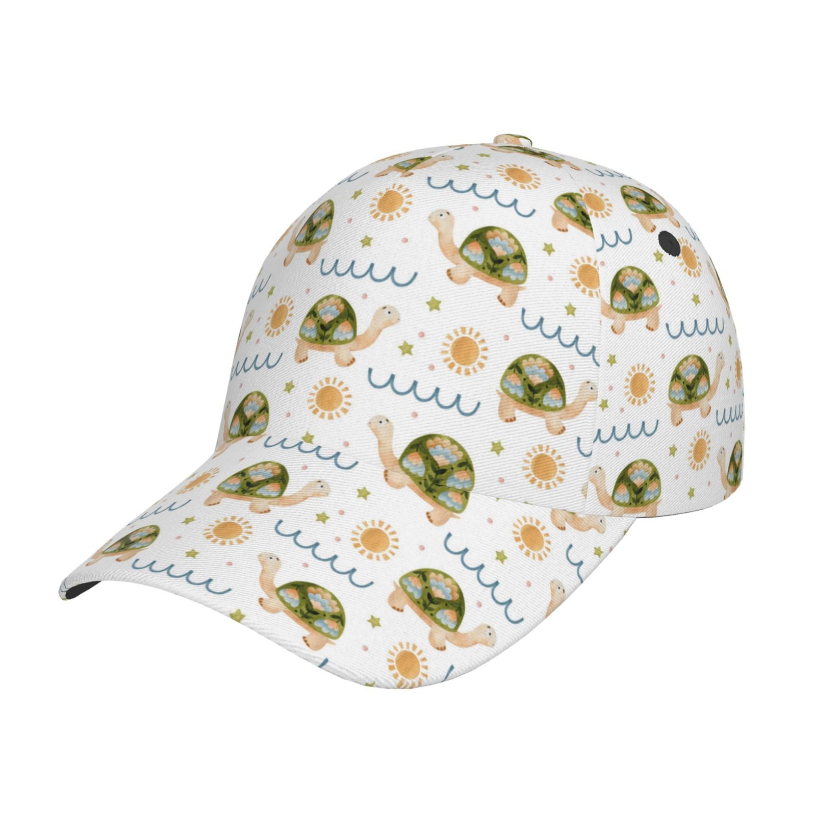 Baseball Cap, Sea Turtle Basking In The Sun Hats For Men Women Low ...