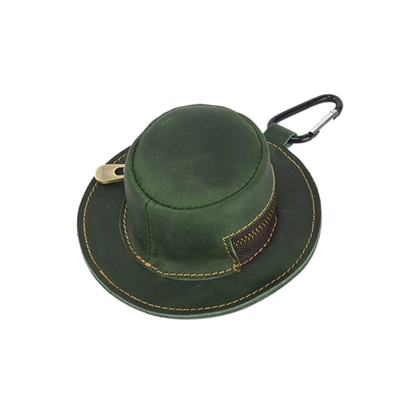 Baseball Cap Shaped Coin Purse - Novelty Mini Hat Wallet for Loose ...