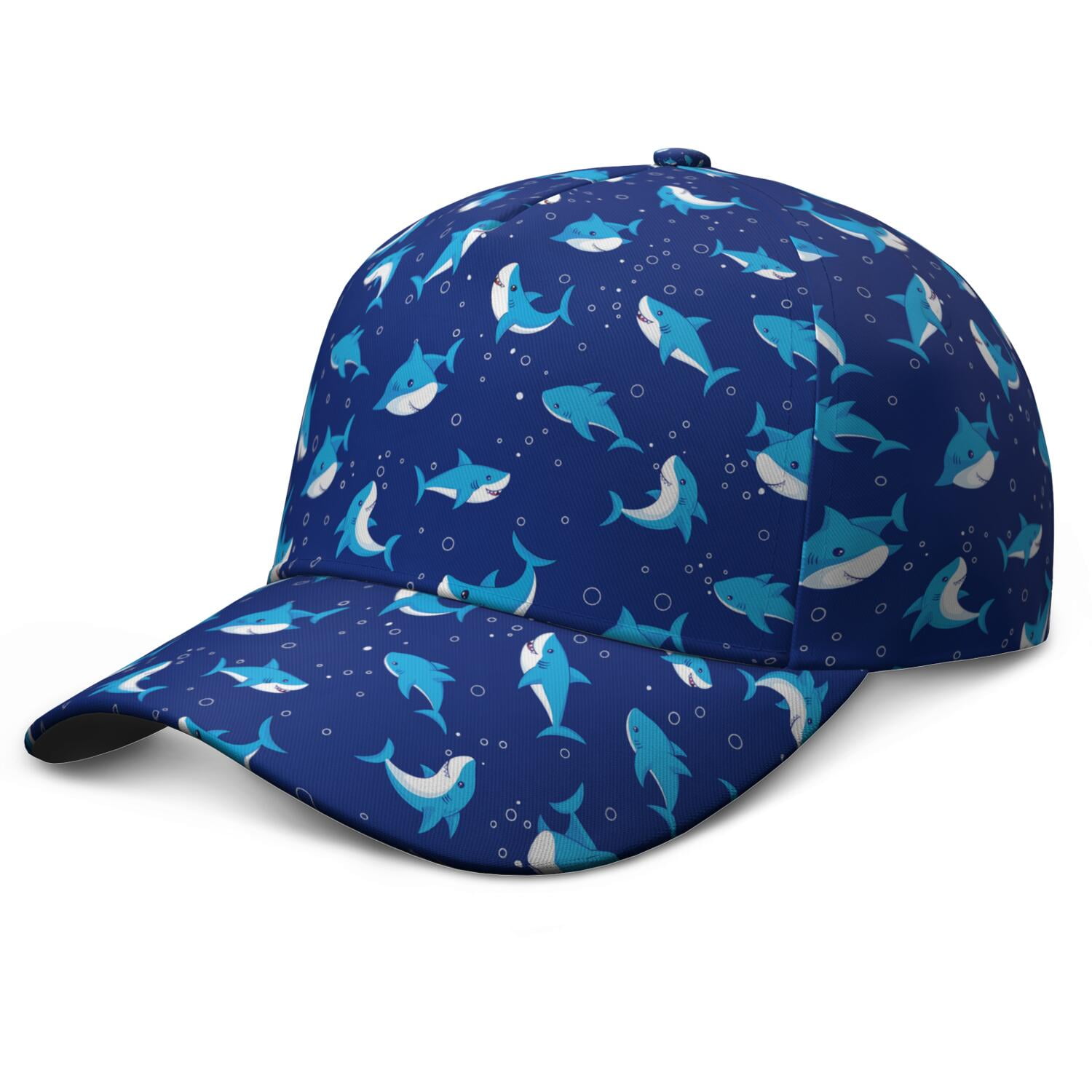 Baseball Cap for Shark Men - Lightweight Breathable Athletic Hat for ...