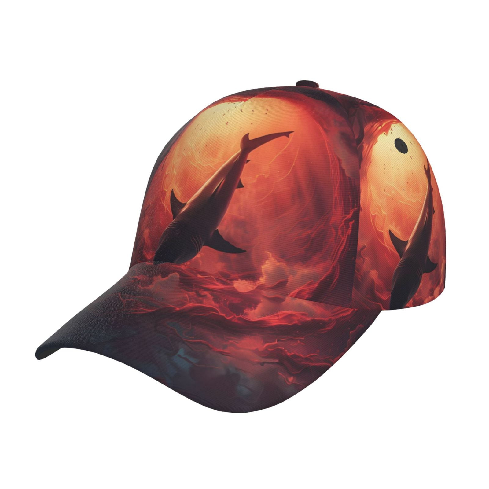 Baseball Cap, Shark Underwater Vortex Sun Hats for Men Women ...