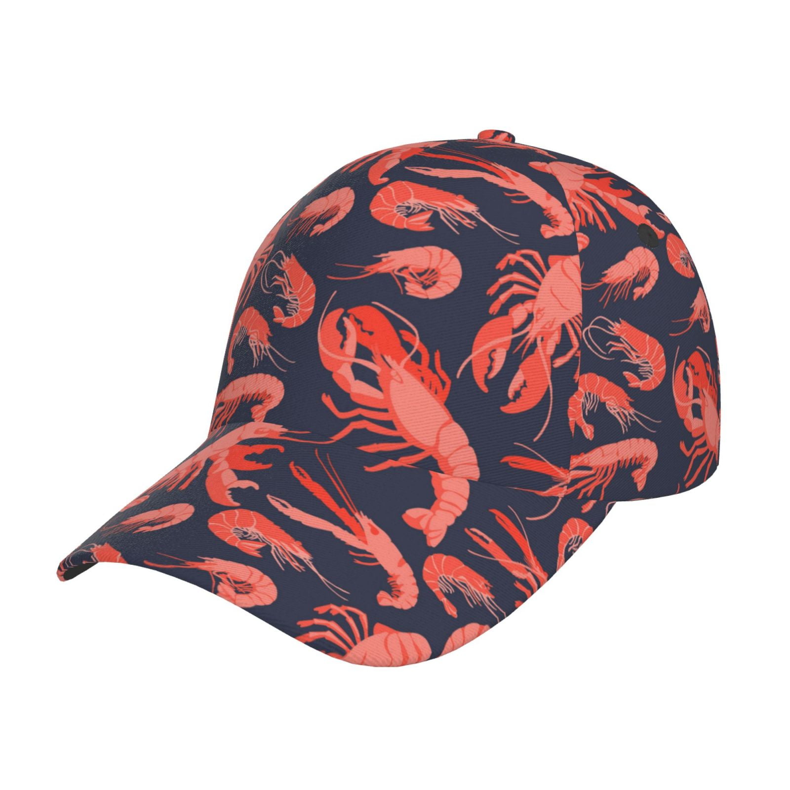 Baseball Cap, Shrimp No.9043 Hats For Men Women Low Profile Classic ...