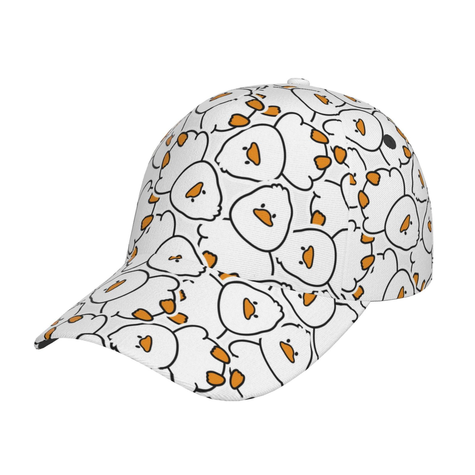 Baseball Cap, Simple Lines Cute Duck Hats For Men Women Low Profile ...