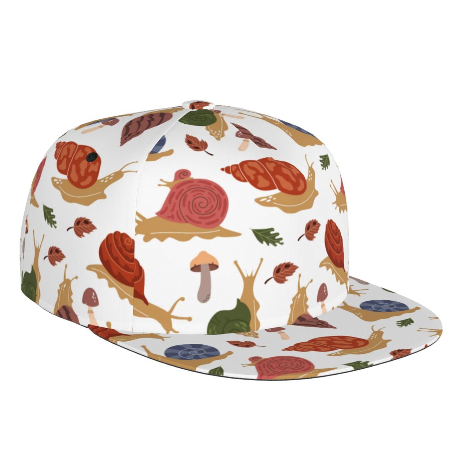 Baseball Cap - Snail Leaf Mushroom Hats for Men/Women Low Profile ...