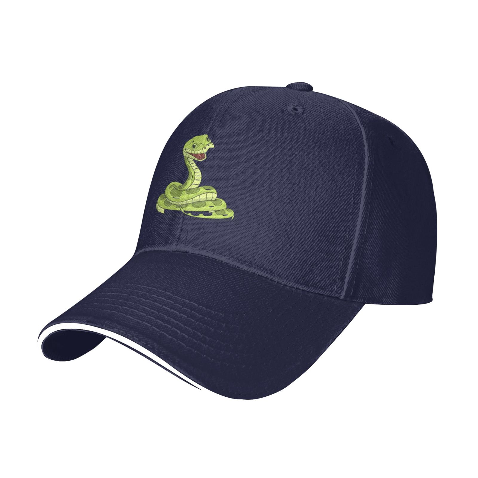 {Baseball Cap Snake Logo (2) Printing {Dad Hat for Men Adjustable for {Beach,Park,Gym,Music ...