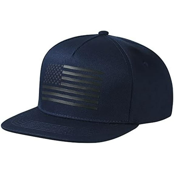 Baseball Cap, Snapback Trucker Hat for Men & Women with American Flag ...