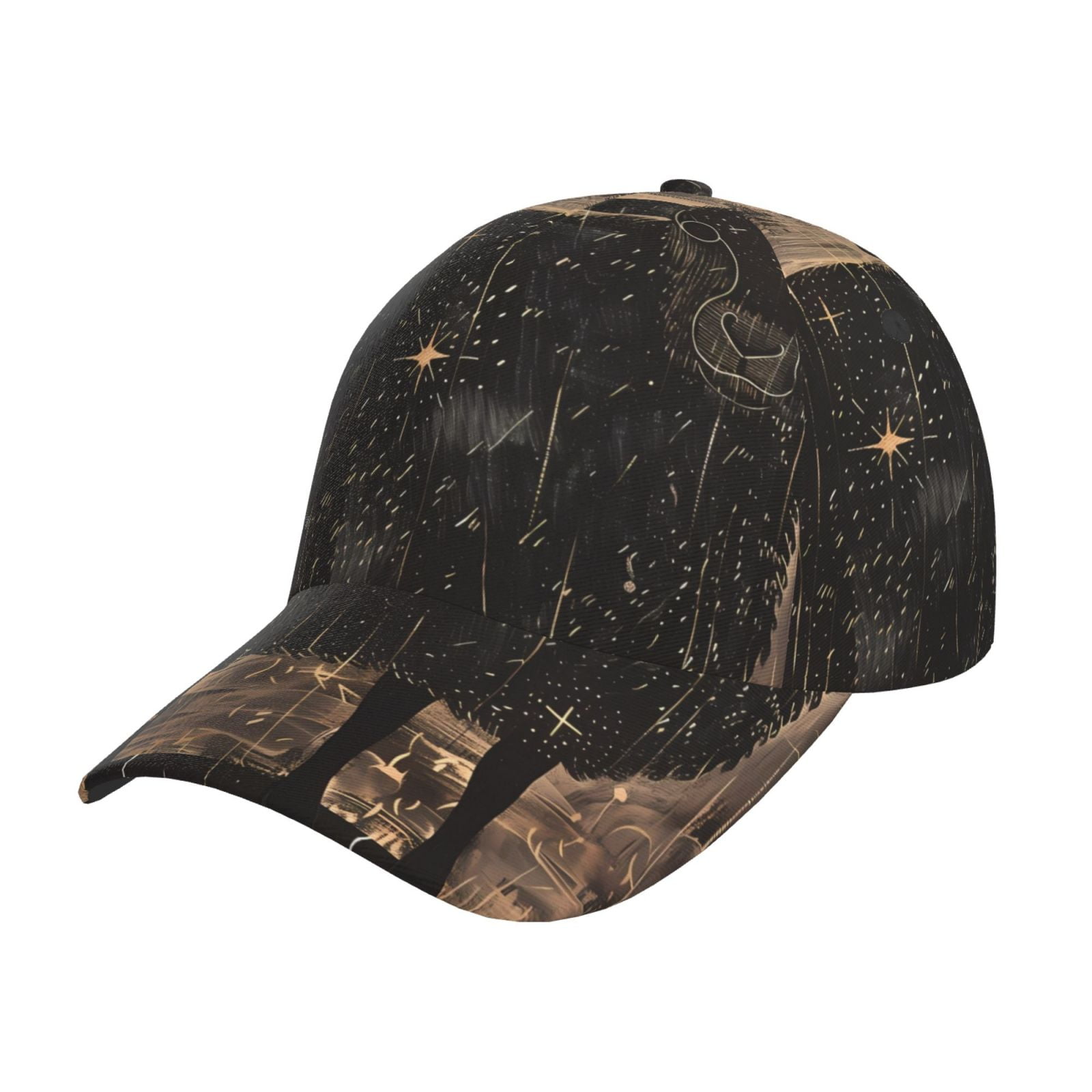 Baseball Cap, Starry Night Black Sheep Sun Hats for Men Women ...
