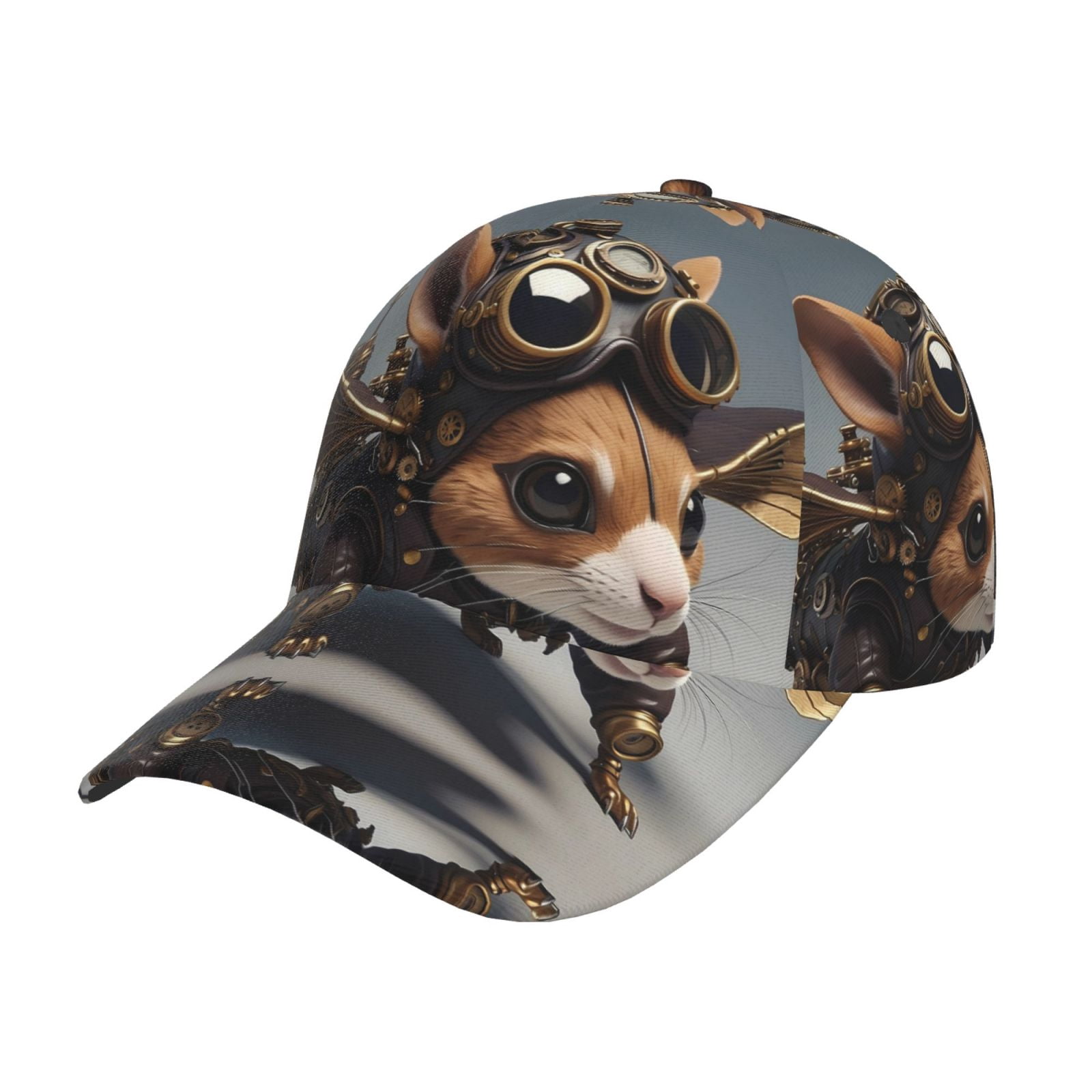 Baseball Cap - Steampunk Squirrel Pilot Hats for Men Women Low Profile ...