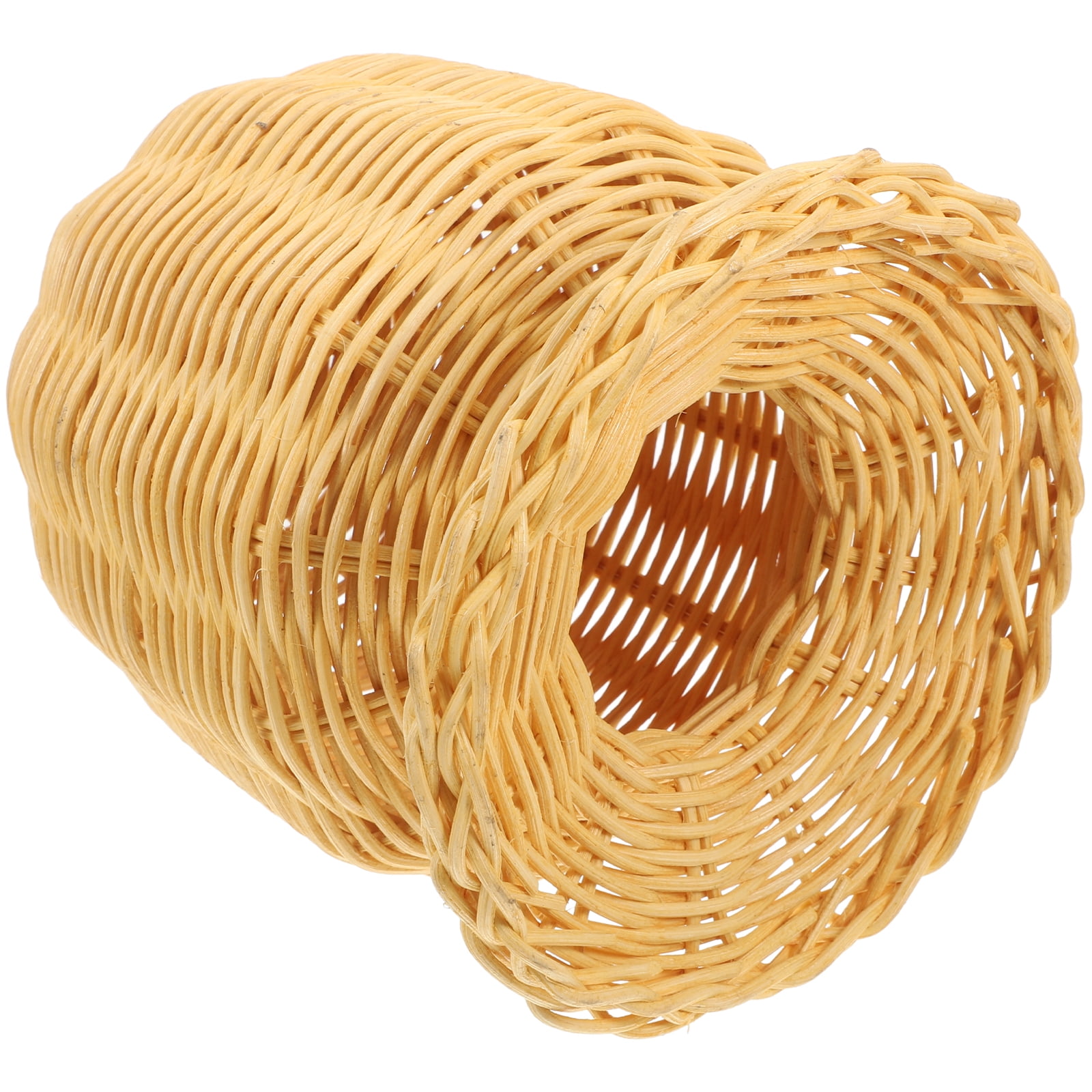 WHAMVOX Brown Rattan Hat Stand for Baseball Caps and Wigs with Stable ...