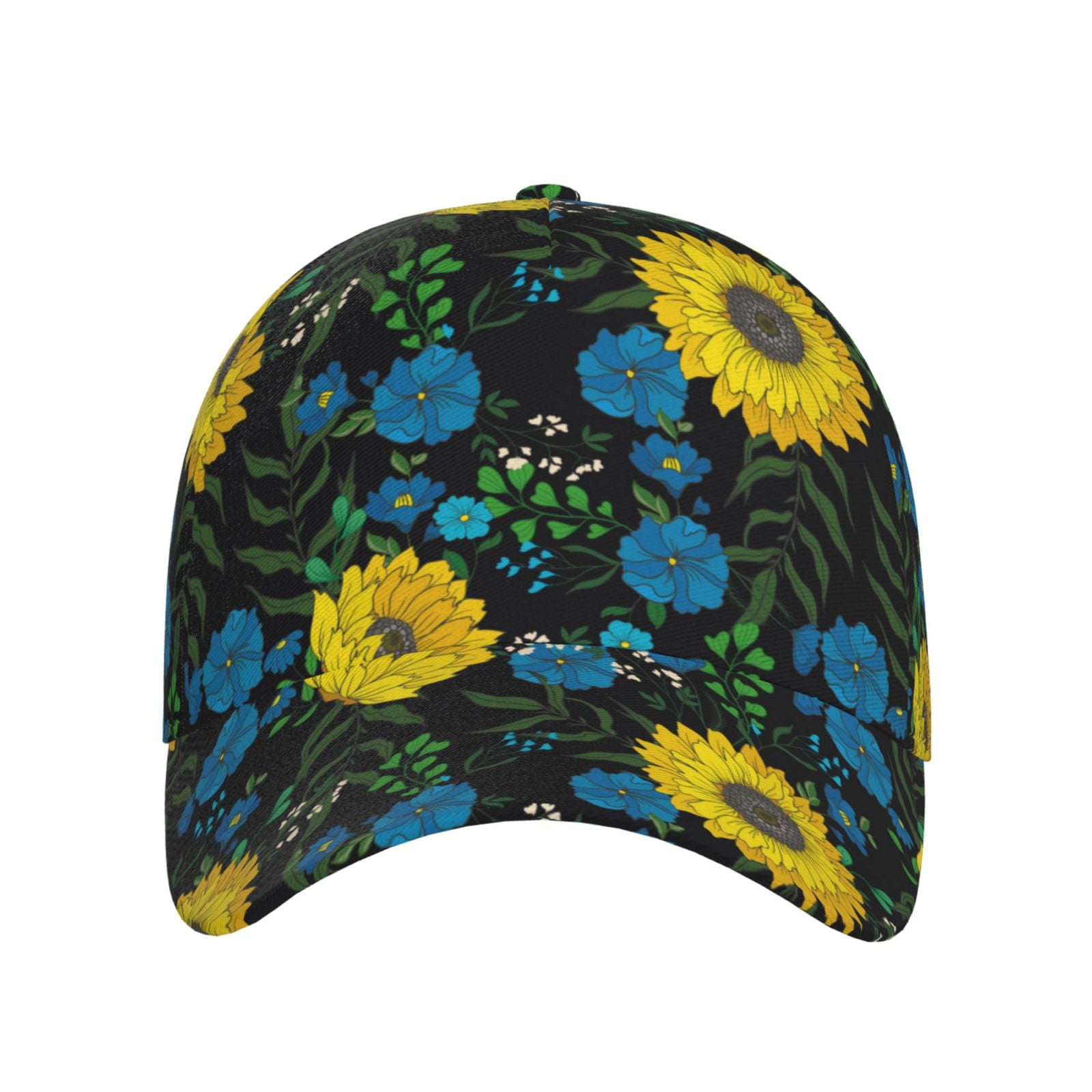 Baseball Cap, Sunflowers Leaves Trucker Hats Women Dad Hat For Workouts ...