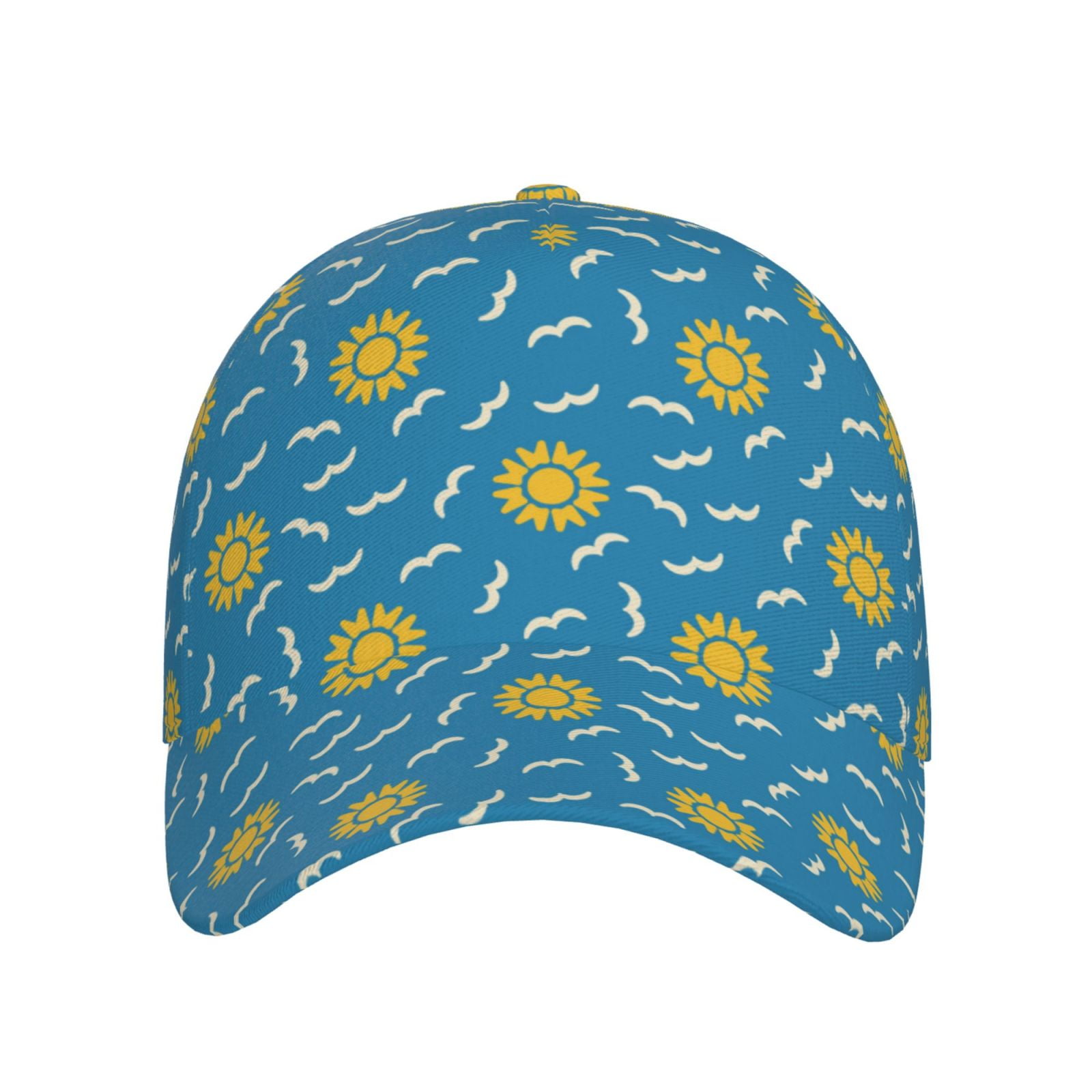 Baseball Cap, Sunny Blue Summer Sky Trucker Hats Women Dad Hat For ...