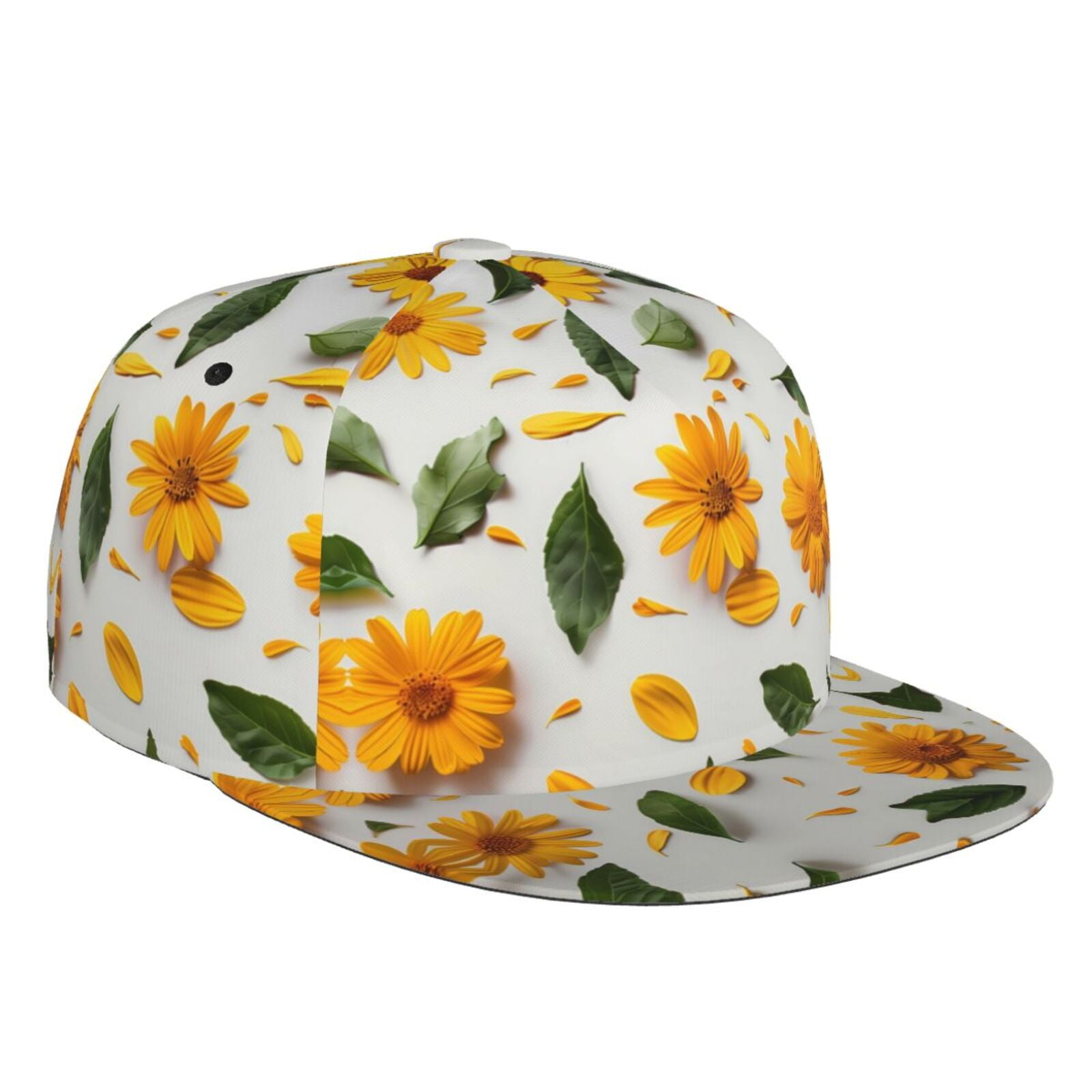 Baseball Cap - Sunny Yellow SunFlower Hats for Men/Women Low Profile ...