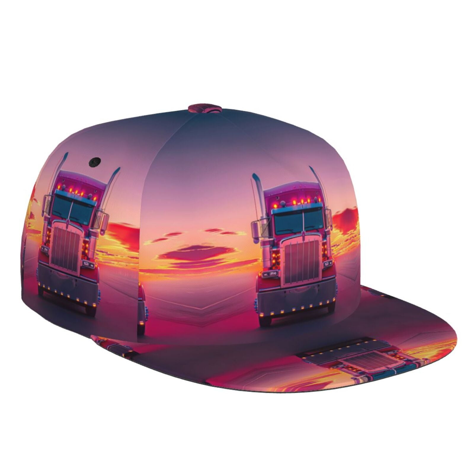 Baseball Cap - Sunset Truck Highway Hats for Men/Women Low Profile ...