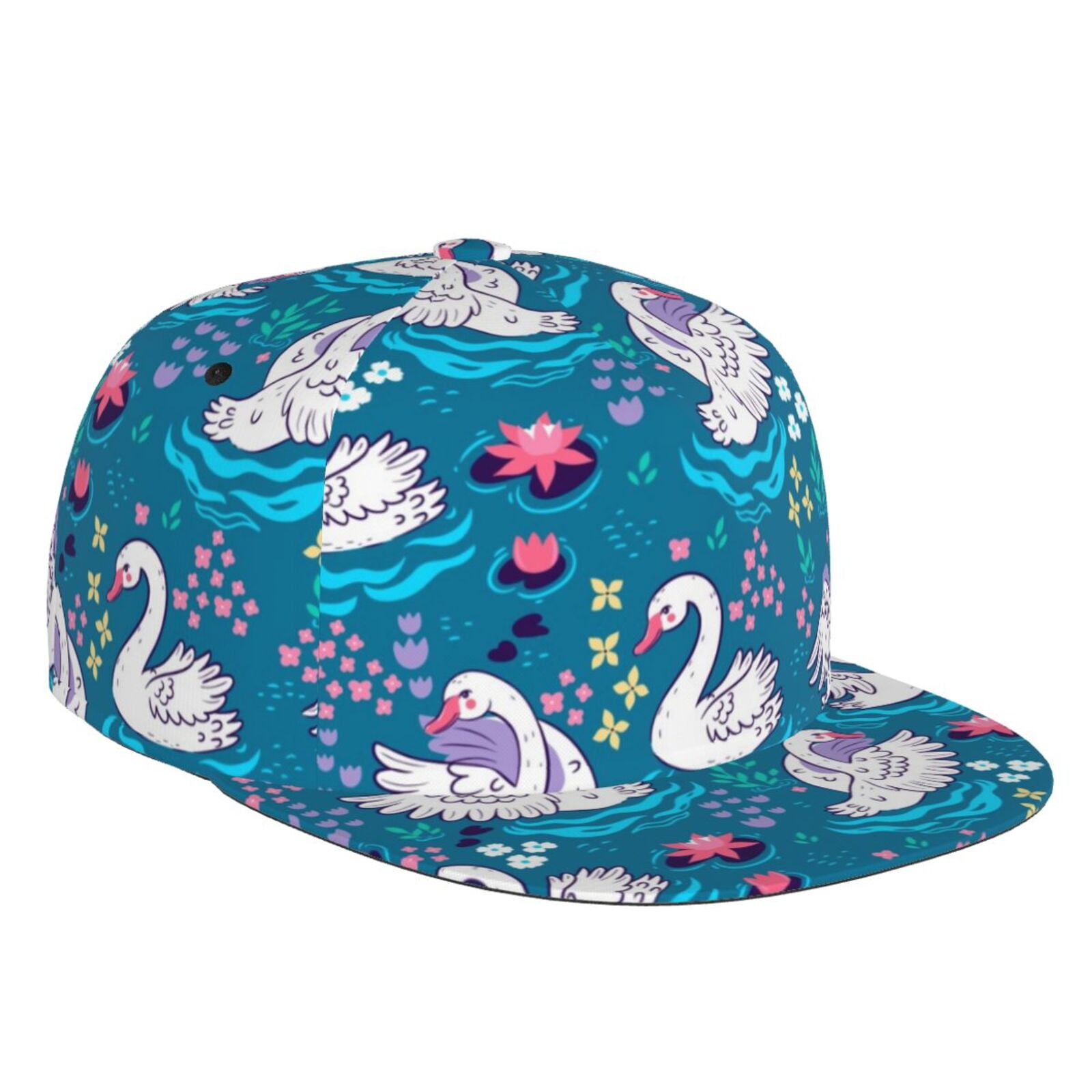 Baseball Cap - Swan On The Pond Hats for Men/Women Low Profile ...