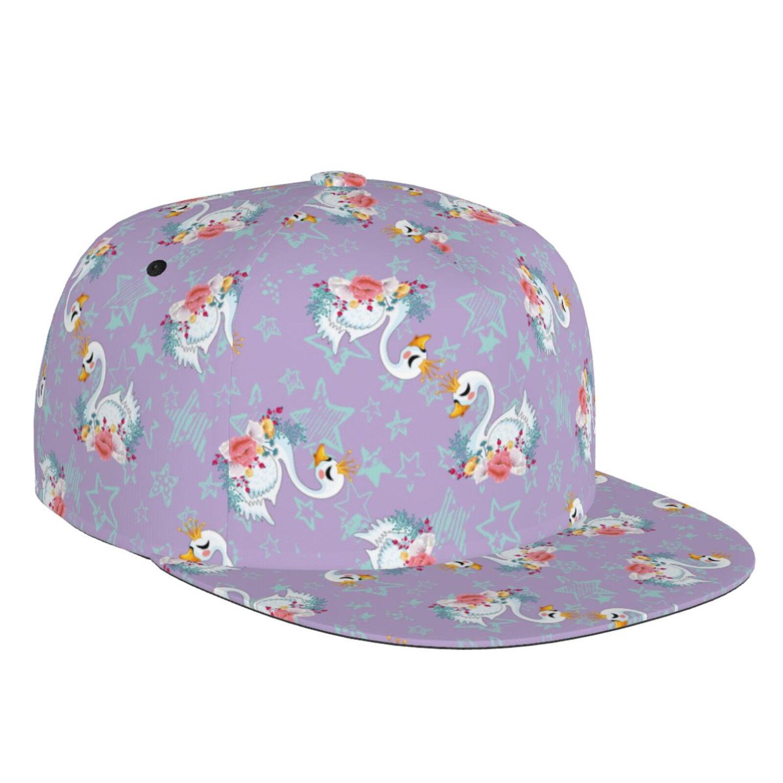 Baseball Cap - Swan With Stars Hats for Men/Women Low Profile ...