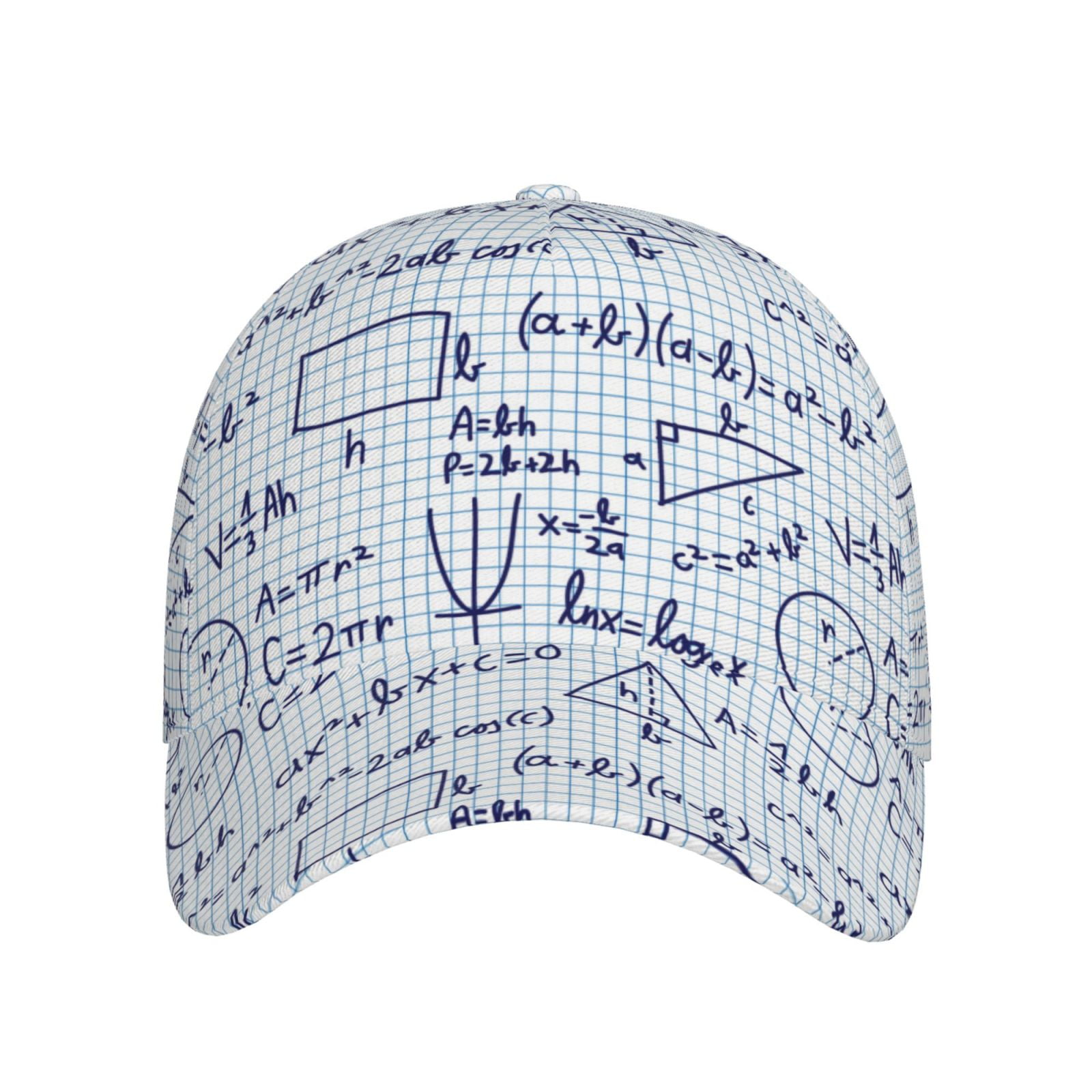 Baseball Cap, Tasteful Math Equation Trucker Hats Women Dad Hat For ...