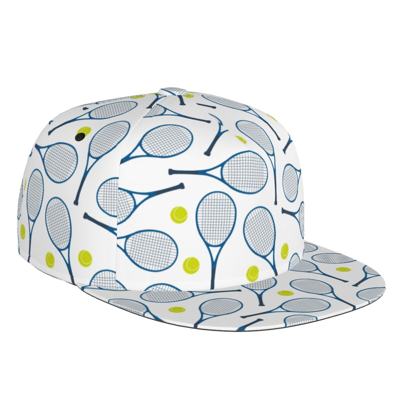 Baseball Cap - Tennis Rackets And Balls Hats for Men/Women Low Profile ...