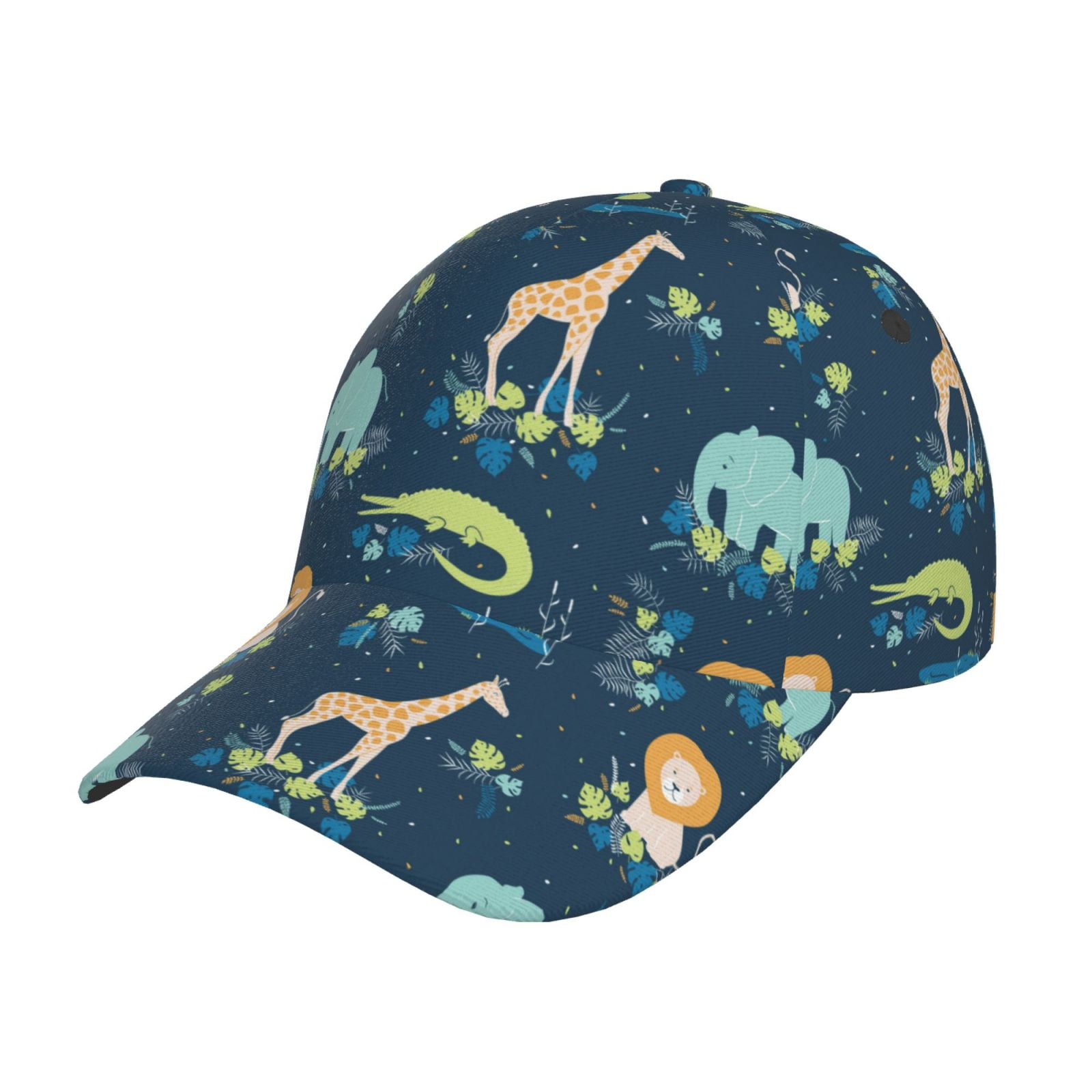 Baseball Cap - Tropical Animals Hats for Men Women Low Profile Classic ...