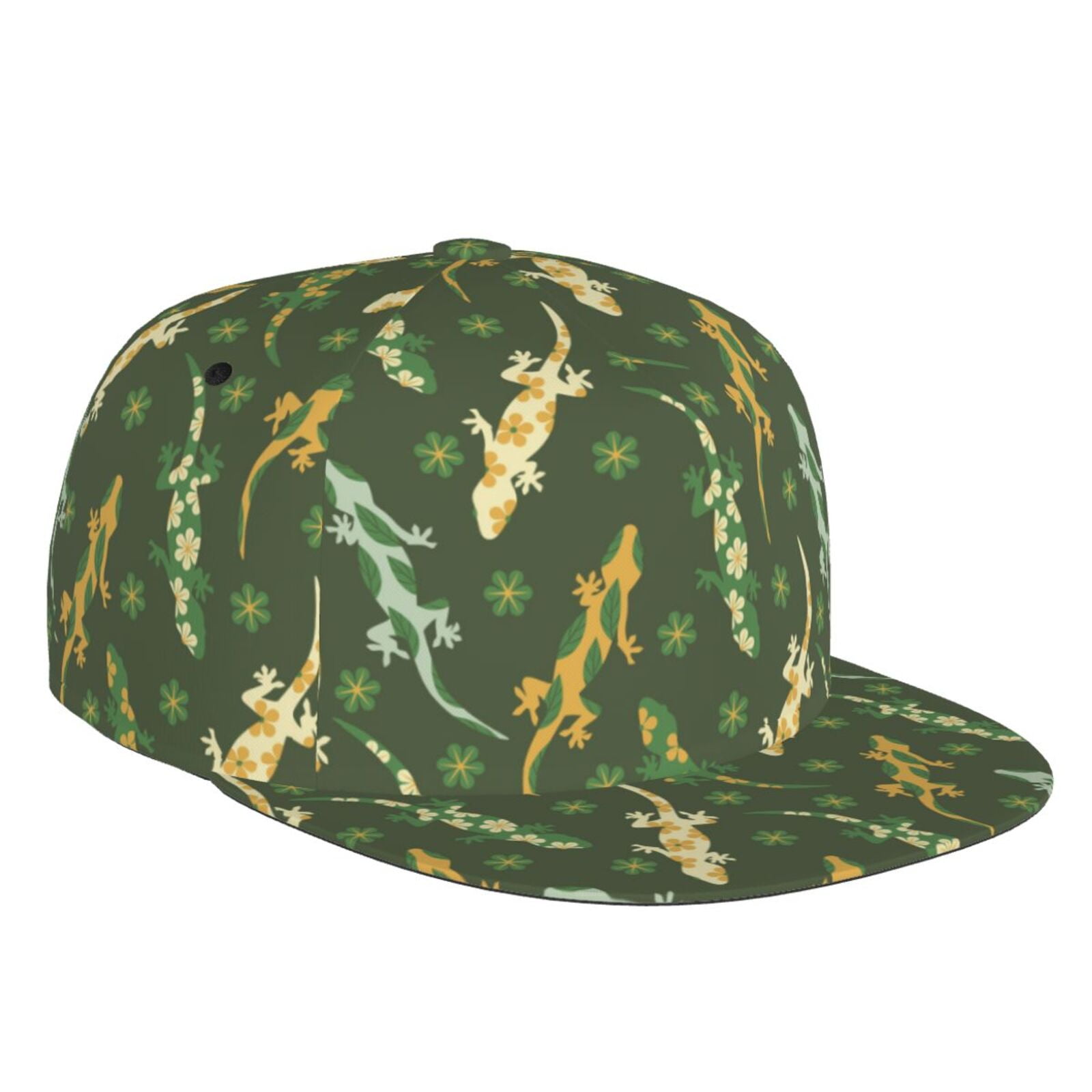 Baseball Cap - Tropical Lizard Gecko Green Hats for Men/Women Low ...