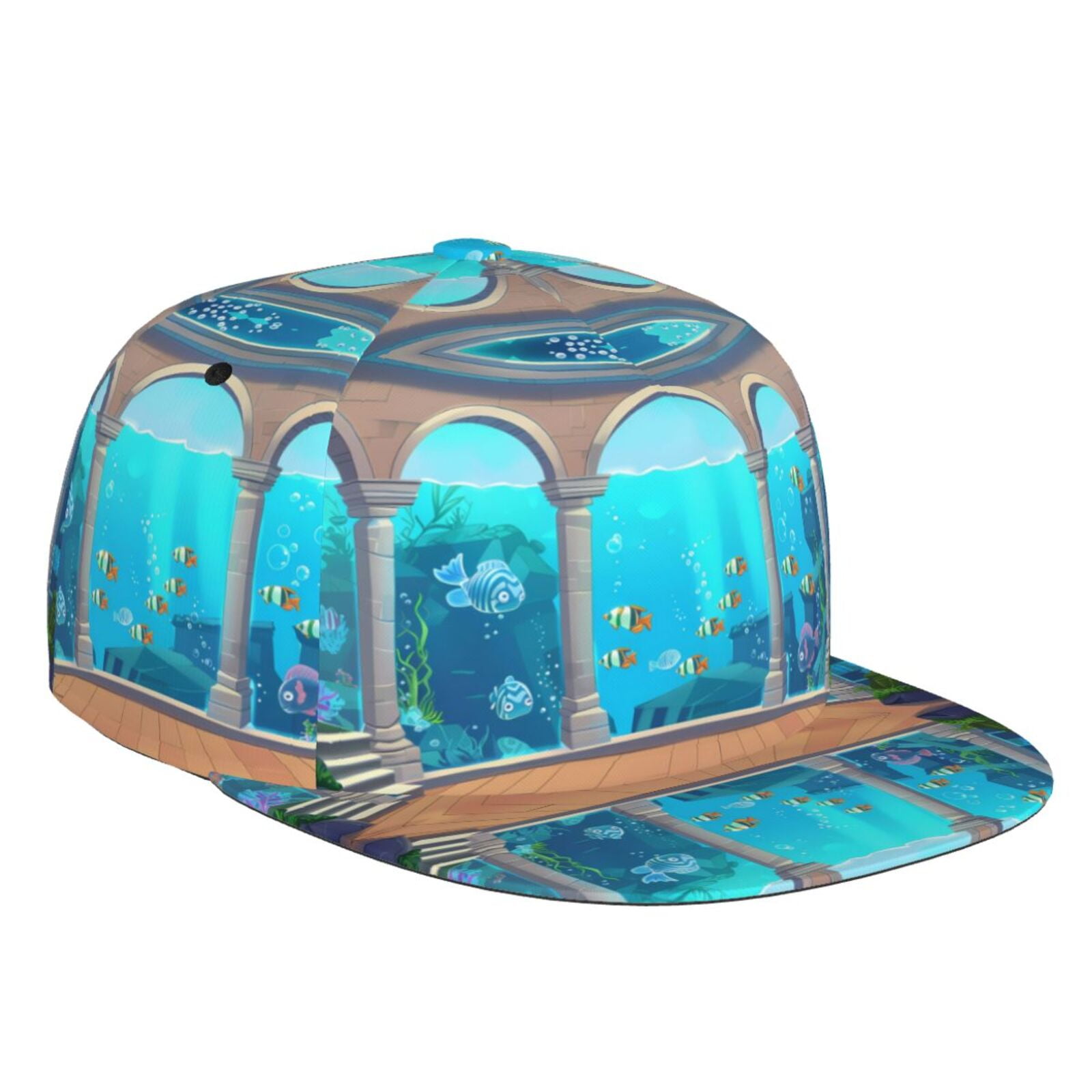 Baseball Cap - Underwater Aquarium Arches Hats for Men/Women Low ...