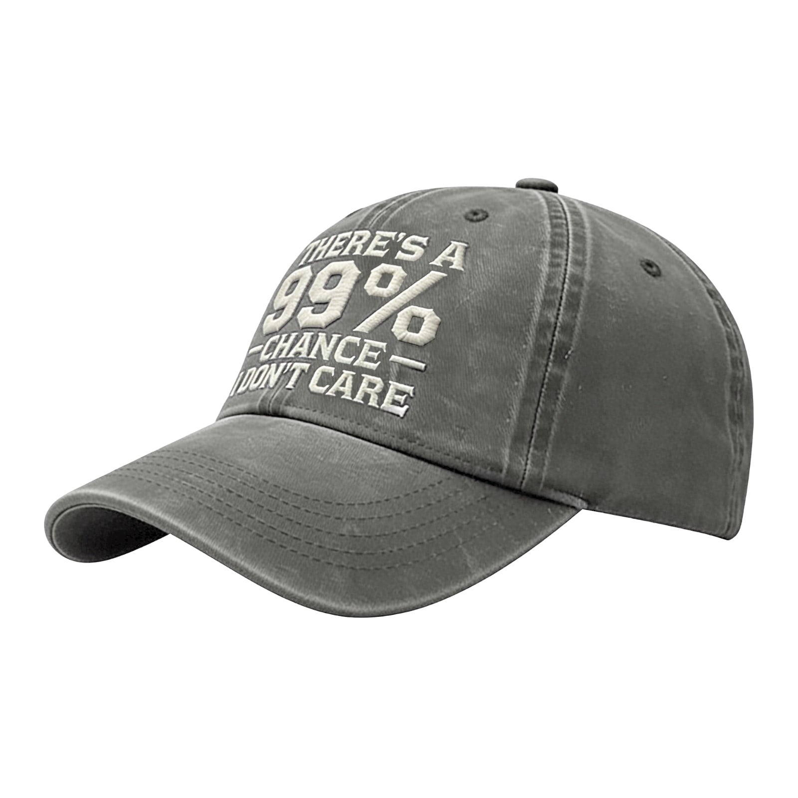Baseball Cap Unisex Fashion Distressed Embroidered Adjustable Dad Hat ...