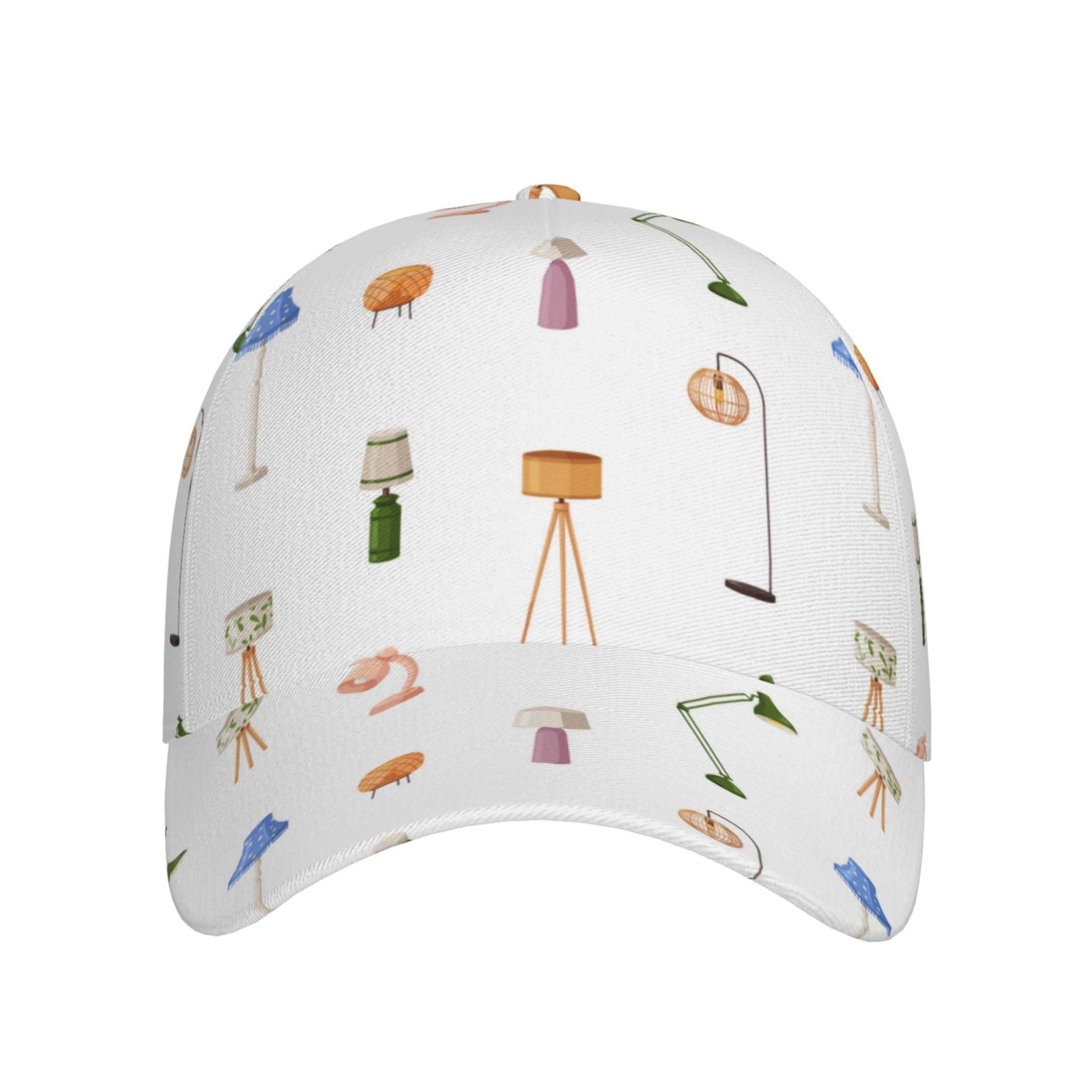 Baseball Cap, Urban Light Bulb Pattern Trucker Hats Women Dad Hat For ...