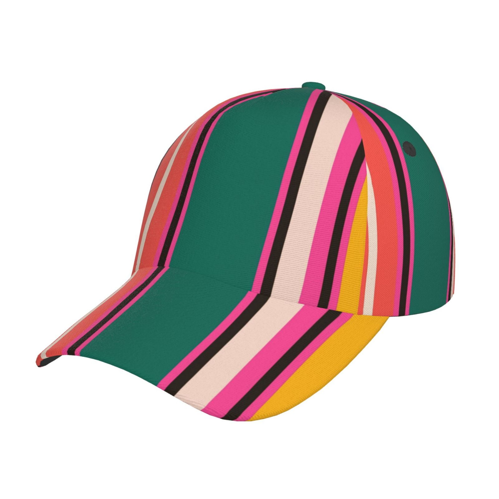 Baseball Cap - Vertical Stripes Hats for Men Women Low Profile Classic ...