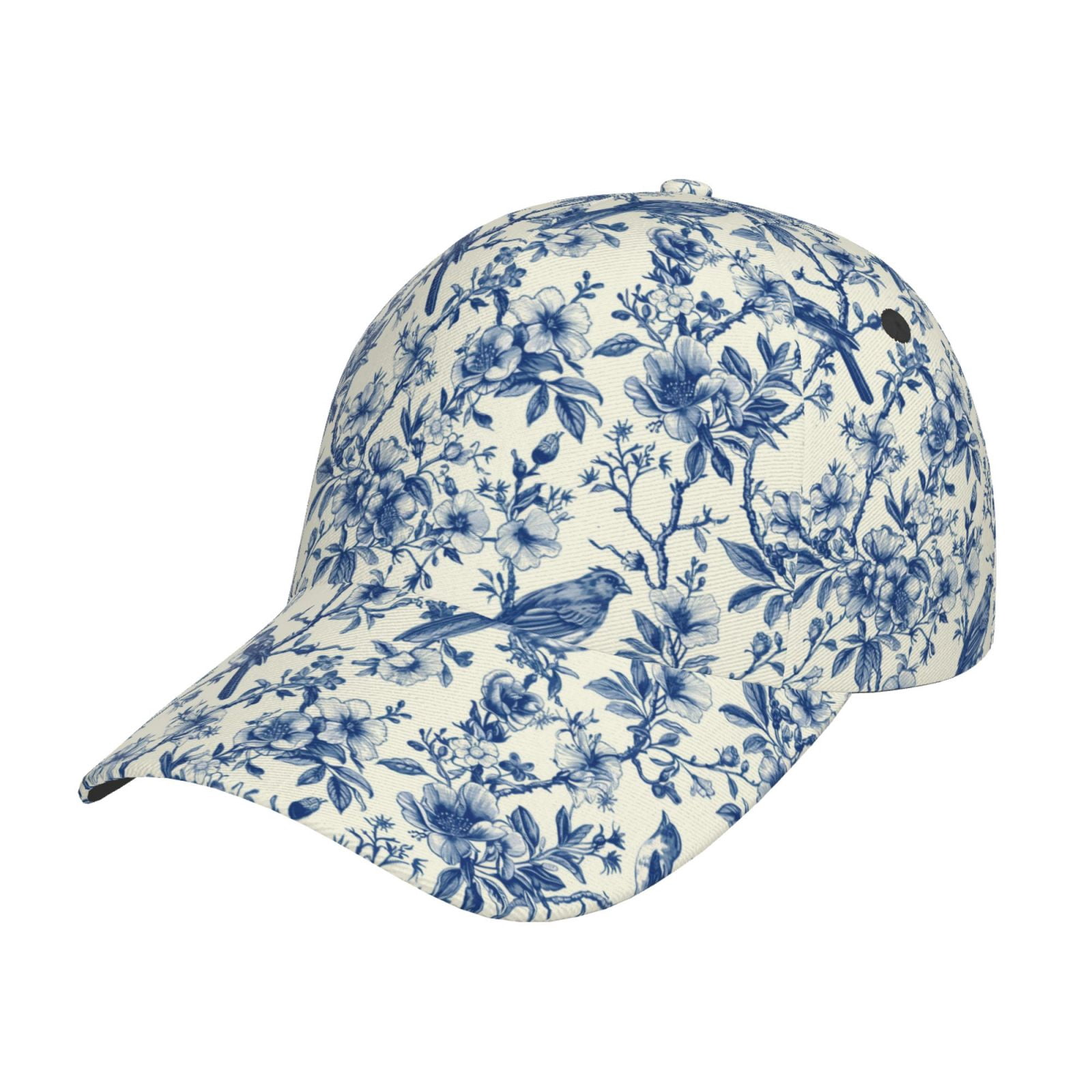 Baseball Cap - Vintage Floral Birds Hats for Men Women Low Profile ...