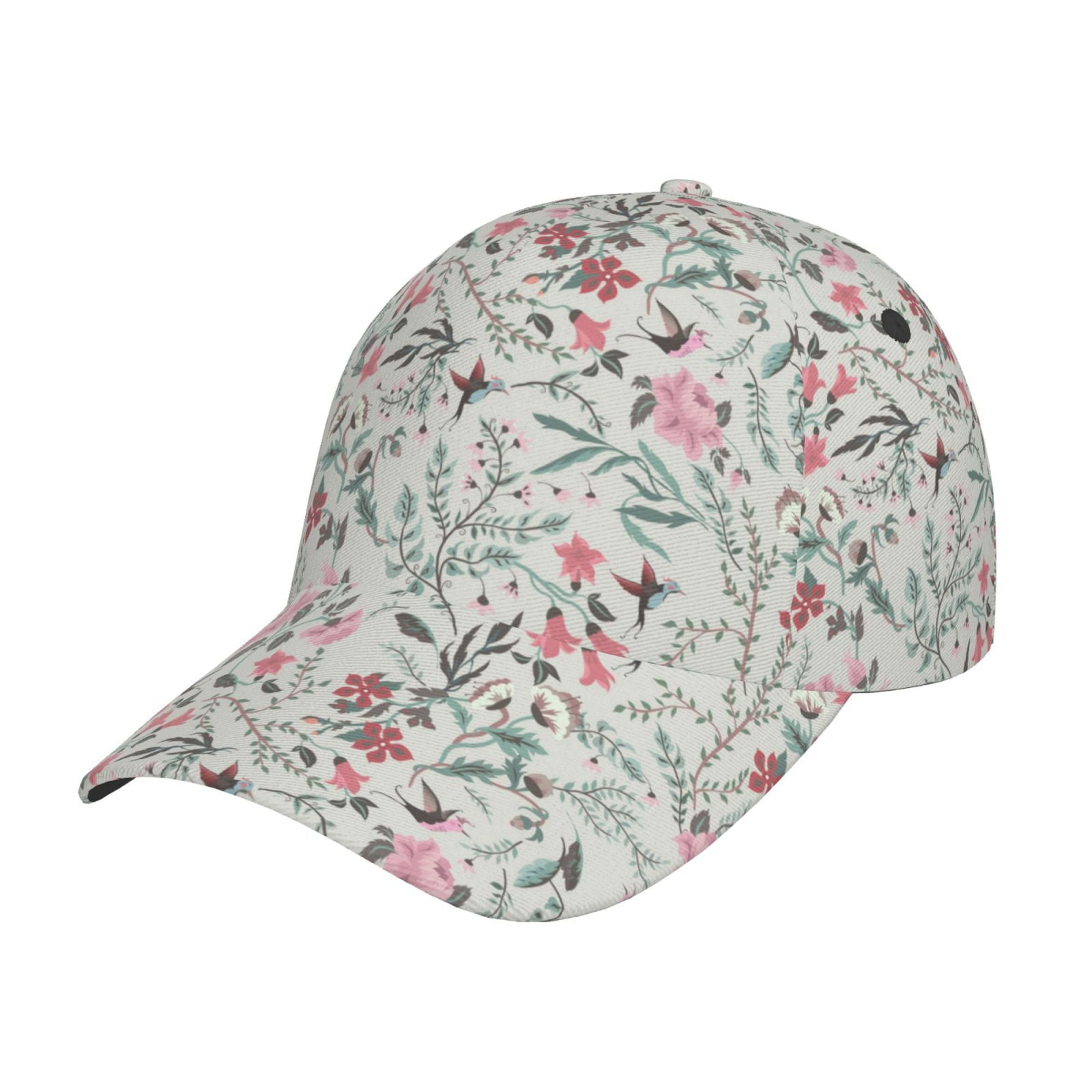 Baseball Cap, Vintage Flowers Birds Hats For Men Women Low Profile ...