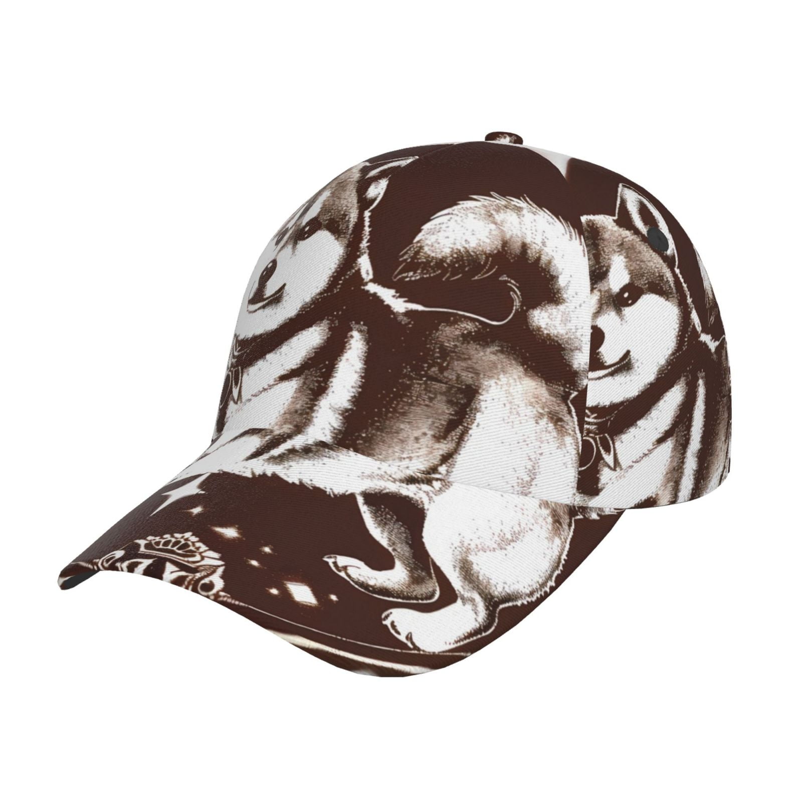 Baseball Cap, Vintage Husky Dog Sun Hats for Men Women, Adjustable Golf ...