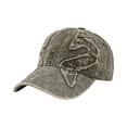 Baseball Cap Washed Vintage Soft Top Sun Hat Gradient Distressed ...