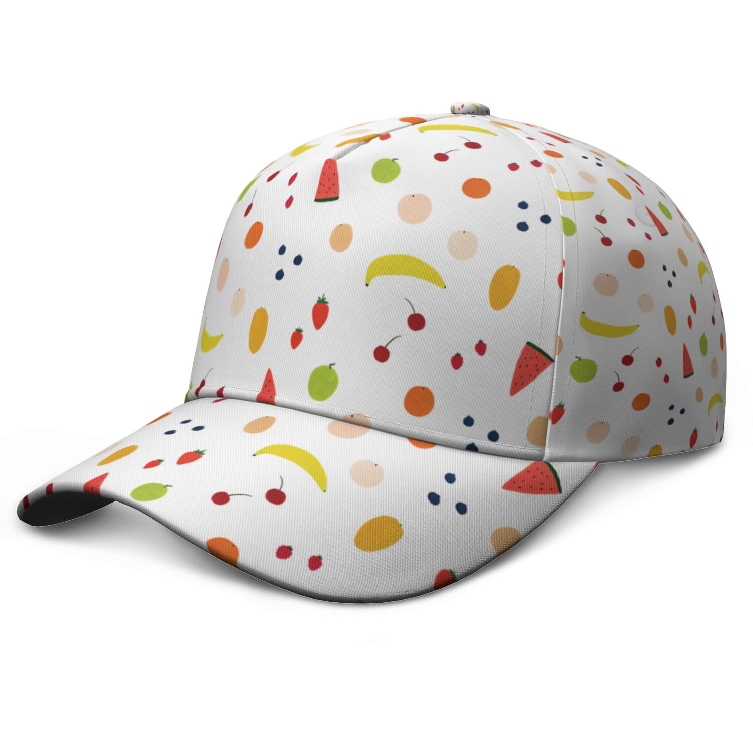 Baseball Cap Watermelon Cute Summer Fruit Tropical Pattern Print ...