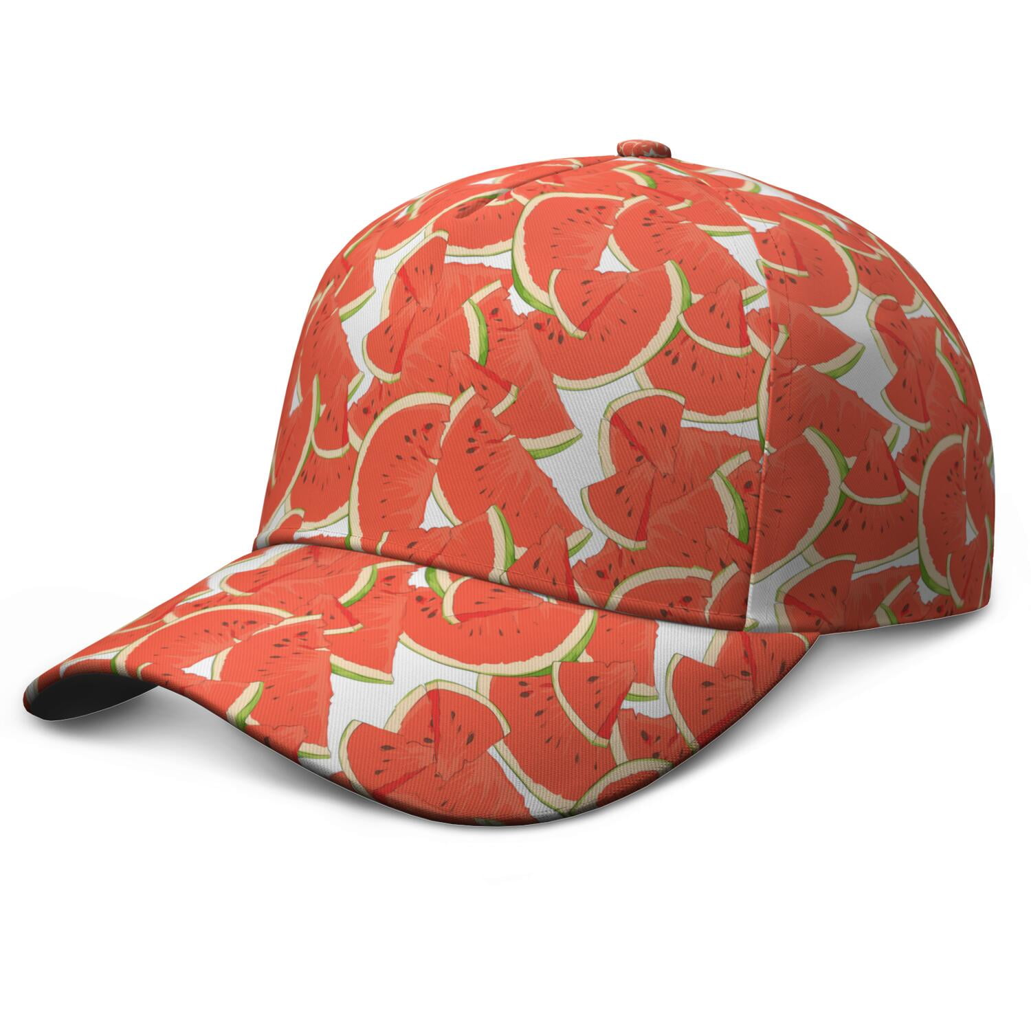 Baseball Cap Watermelon Lovers Summer Tropical Fruit Pattern Print ...