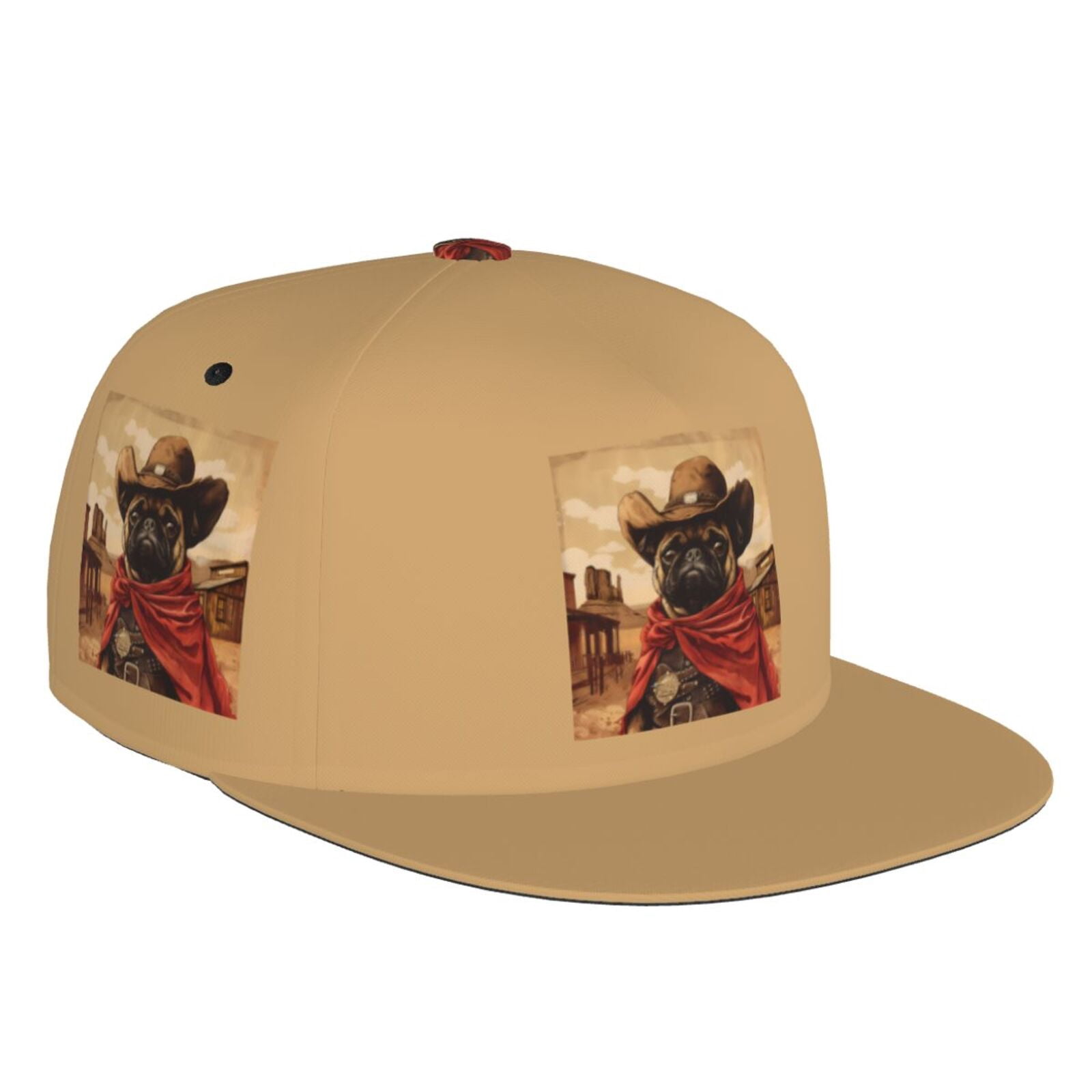 Baseball Cap - Western French Bulldog Cowboy Hats for Men/Women Low ...