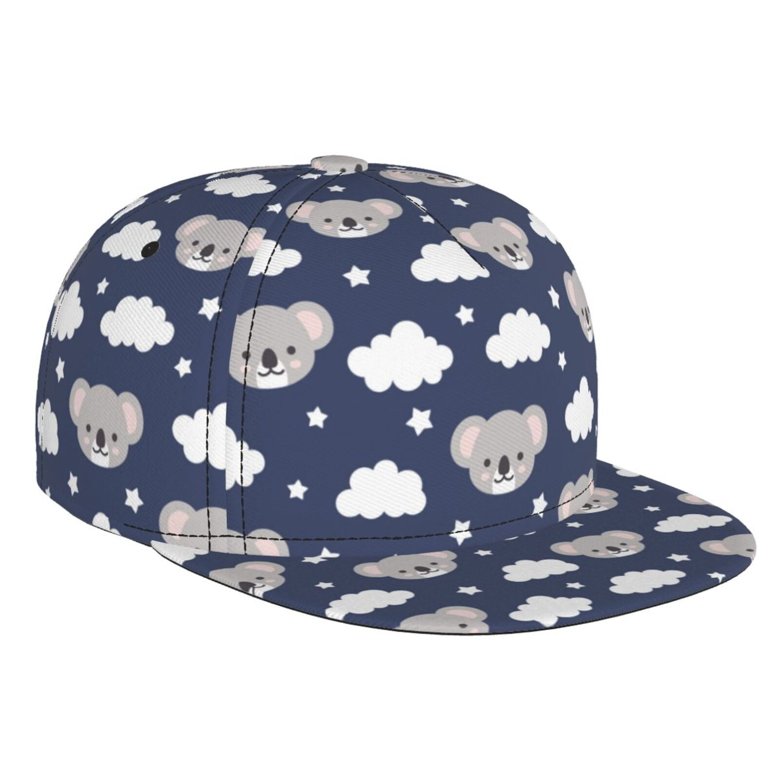 Baseball Cap - White Cloud Star Koala Hats for Men/Women Low Profile ...