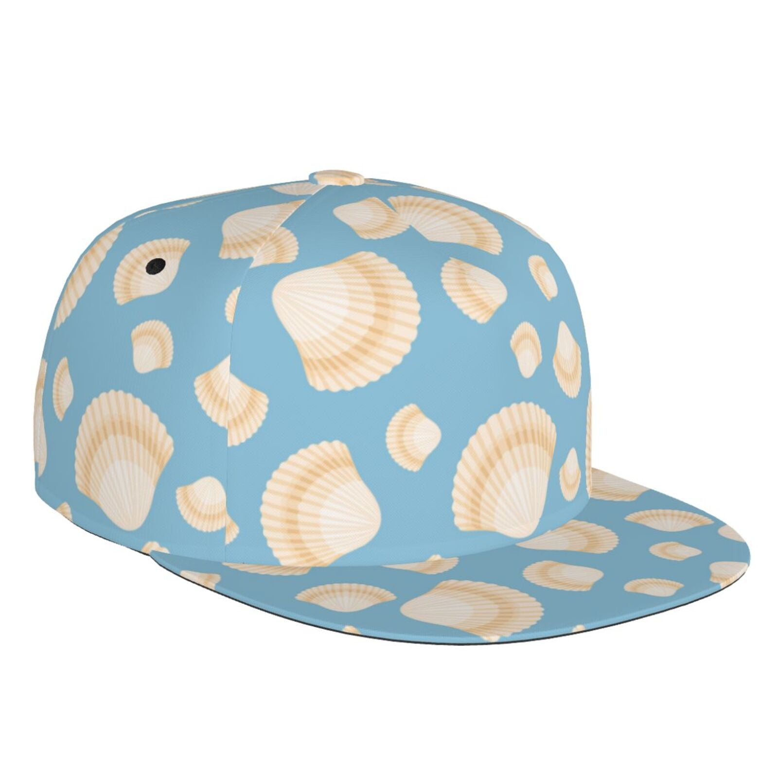 Baseball Cap - White Shells Hats for Men/Women Low Profile Adjustable ...