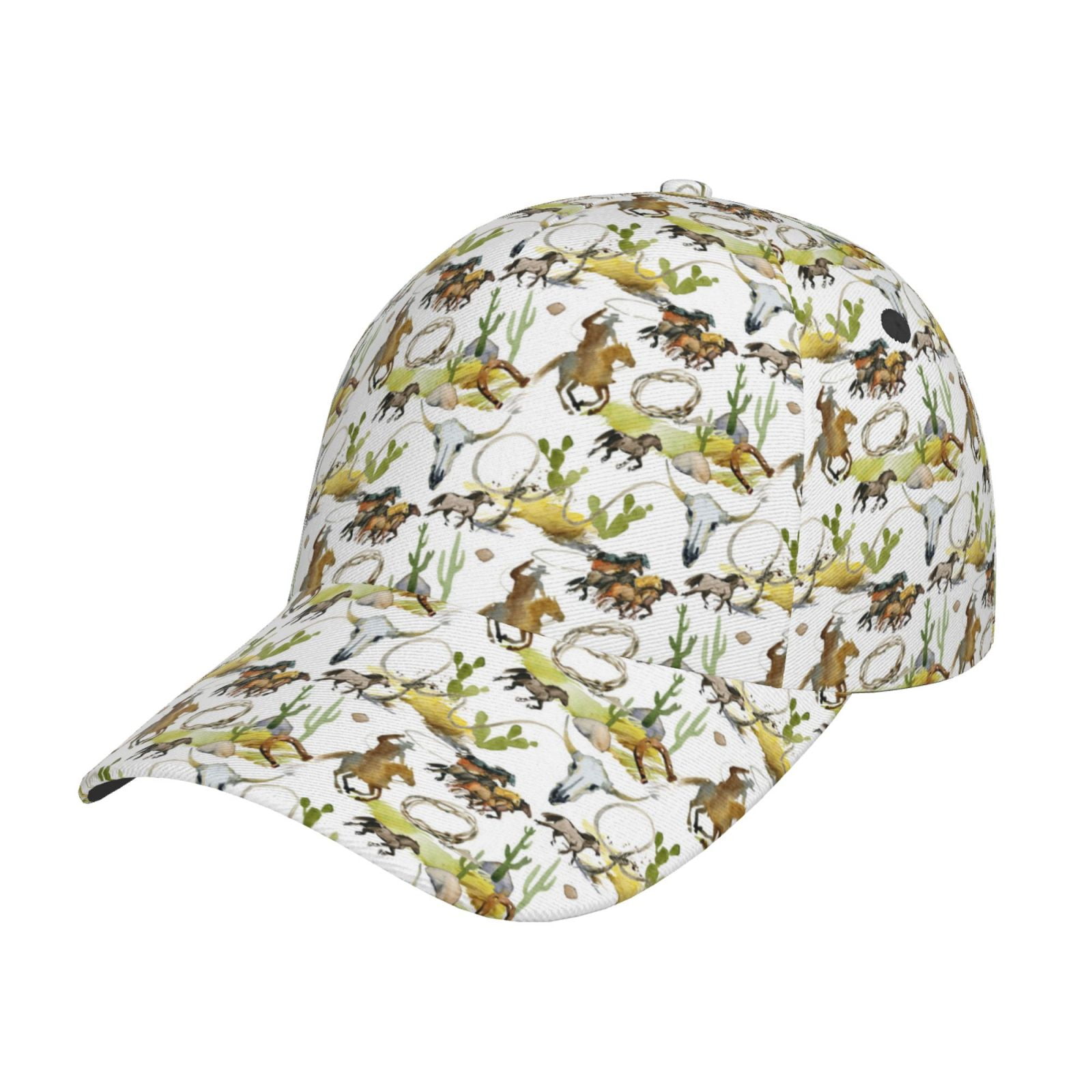 Baseball Cap, Wild West Western Trucker Hats Women Dad Hat for Workouts ...