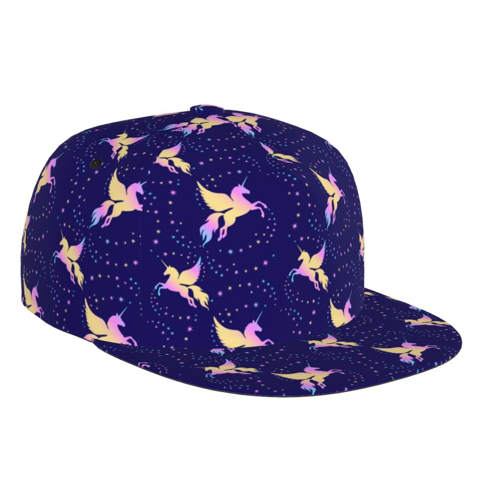 Baseball Cap - Winged horse purple starry sky Hats for Men/Women Low ...