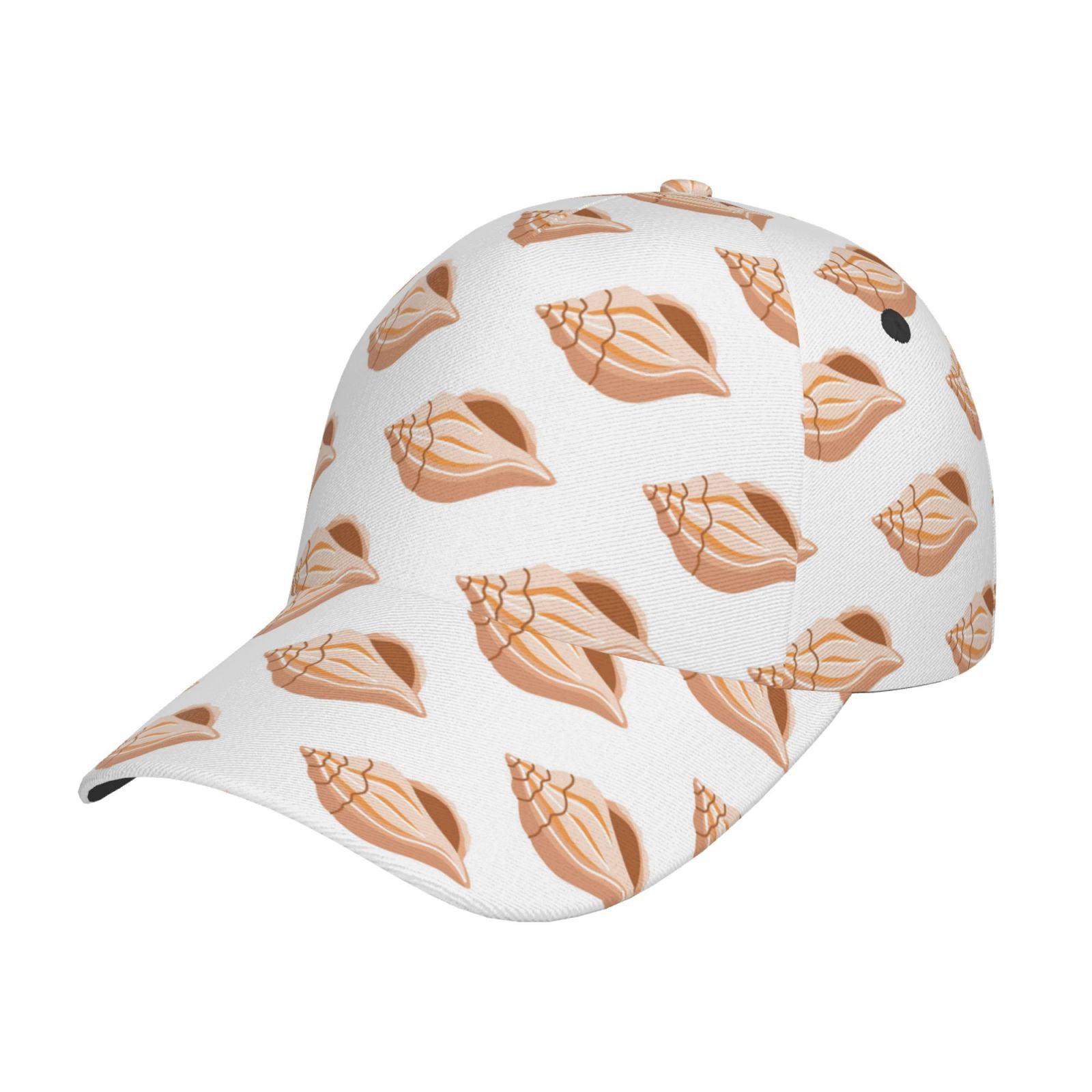 Baseball Cap Women Men- Conch Shells Print No.9080 Adjustable for ...