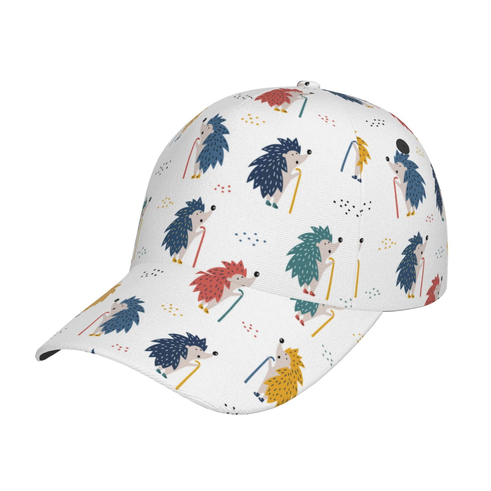 Baseball Cap Women Men- Cute Hedgehog No.20124 Adjustable for Baseball ...