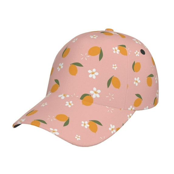 Baseball Cap Women Men- Cute Lemon No.1074 Adjustable for Baseball Hat ...