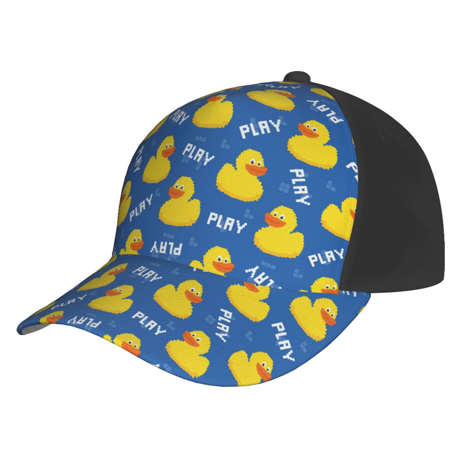 Baseball Cap Women Men - Game Style Cute Duck Adjustable Dad Hat ...