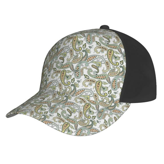Baseball Cap Women Men - Paisley Pattern No.90109 Adjustable Dad Hat ...