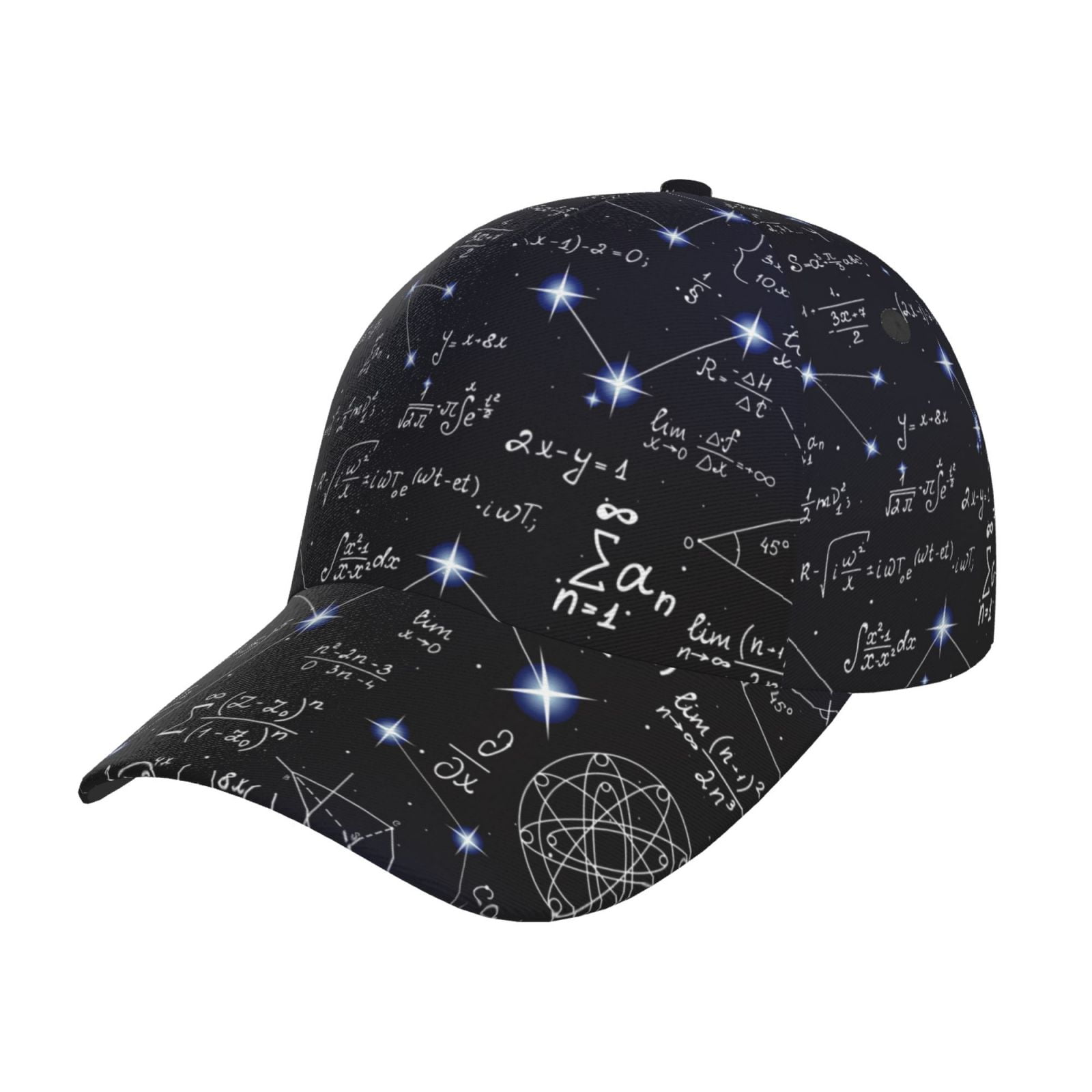 Baseball Cap Women Men- Physical Formulas Adjustable for Baseball Hat ...