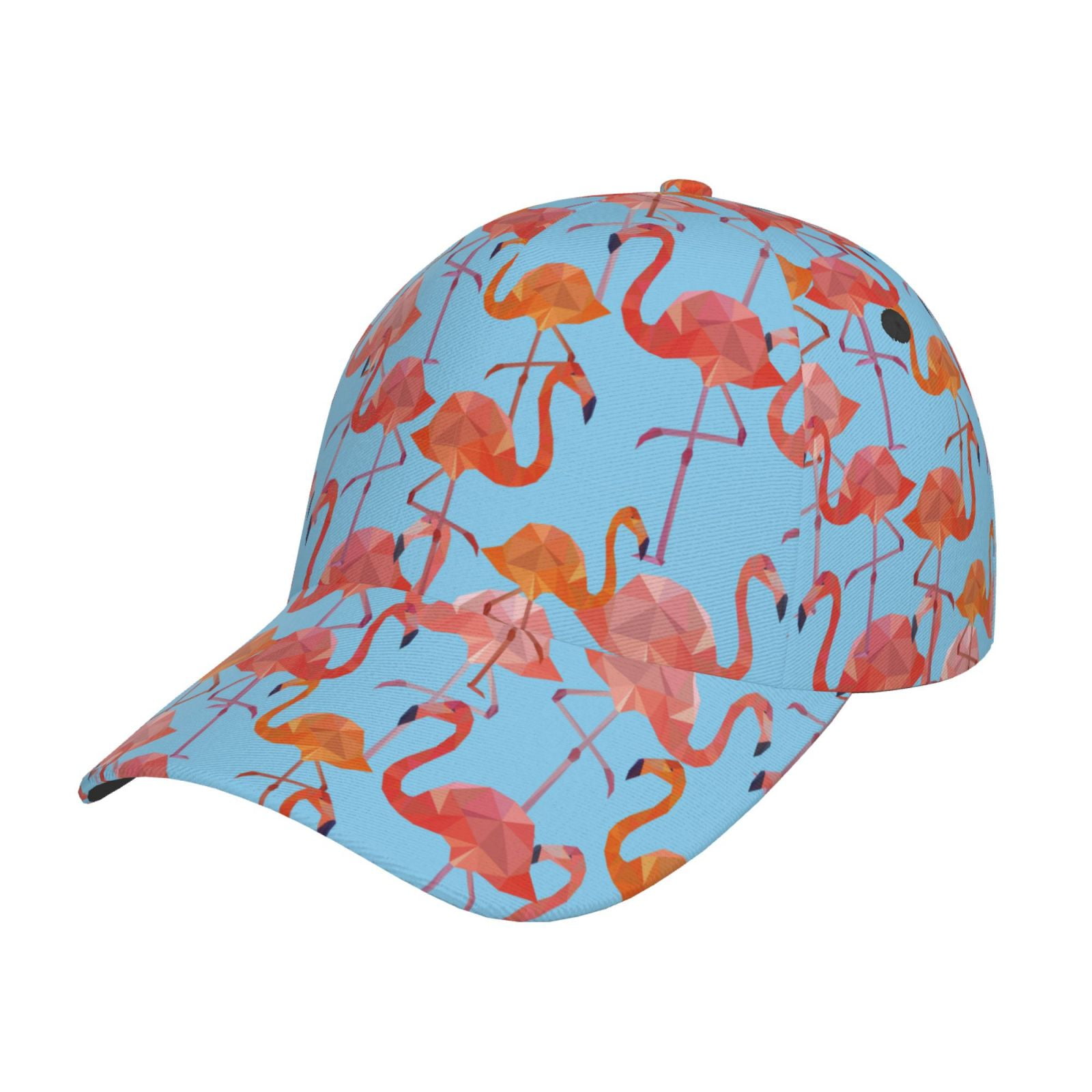 Baseball Cap Women Men- Pink flamingo Adjustable for Baseball Hat Women ...