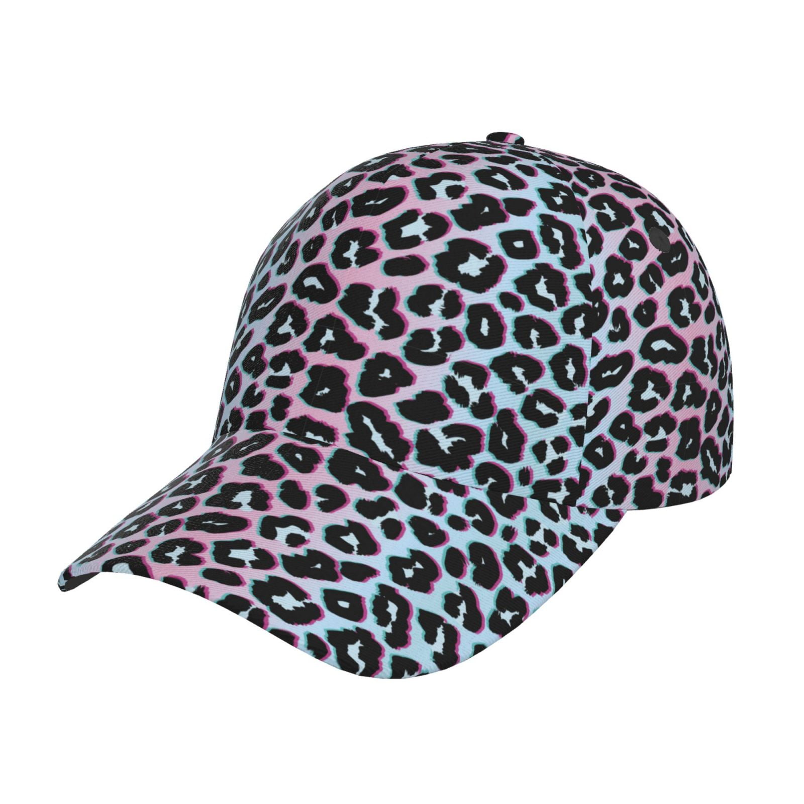 Baseball Cap Women Men- retro Leopard print trendy Adjustable for ...