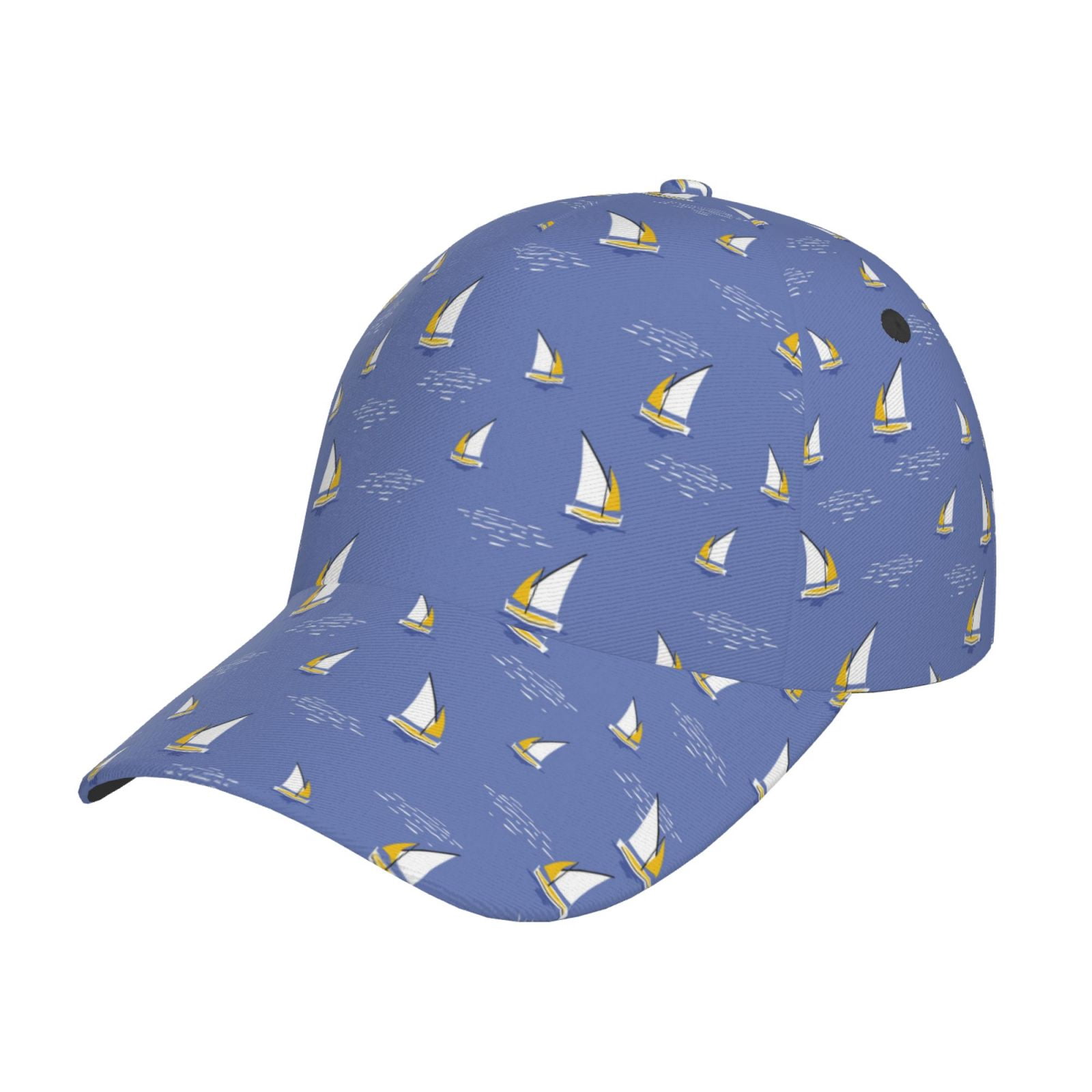 Baseball Cap Women Men- sailing yachts ocean waves Adjustable for ...