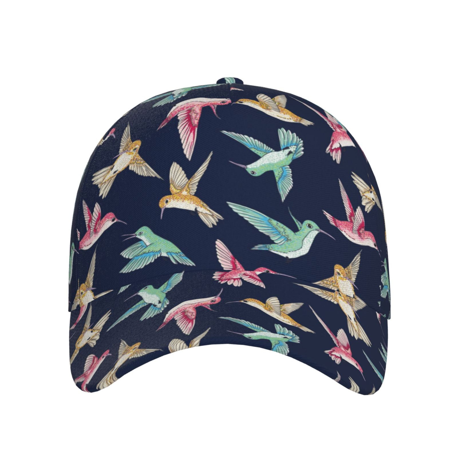 Baseball Cap, Yellow Green Red Hummingbird Trucker Hats Women Dad Hat ...