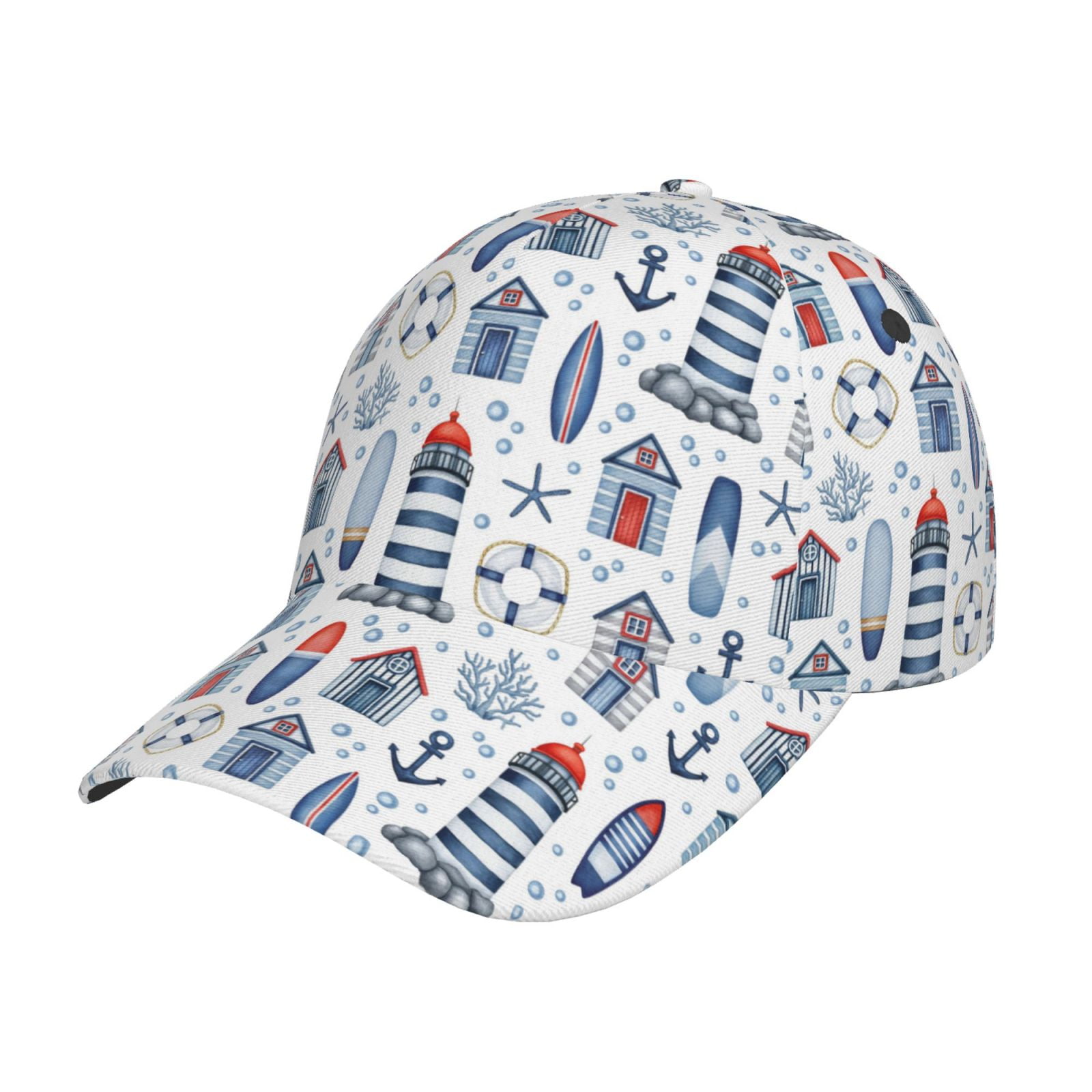 Baseball Cap, anchor Lighthouse Surfboards vintage Trucker Hats Women ...