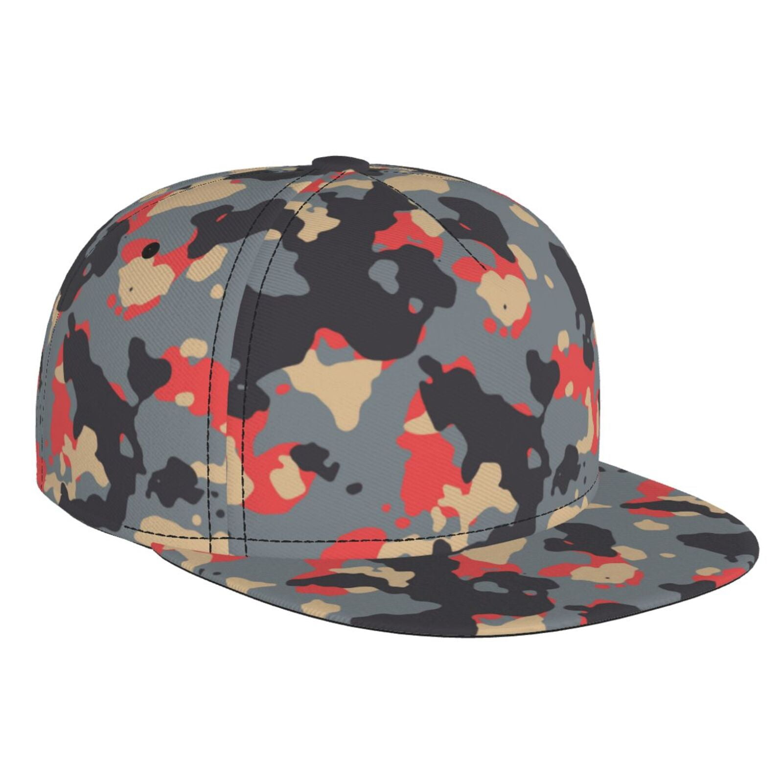Baseball Cap - black Camouflage red Hats for Men/Women Low Profile ...